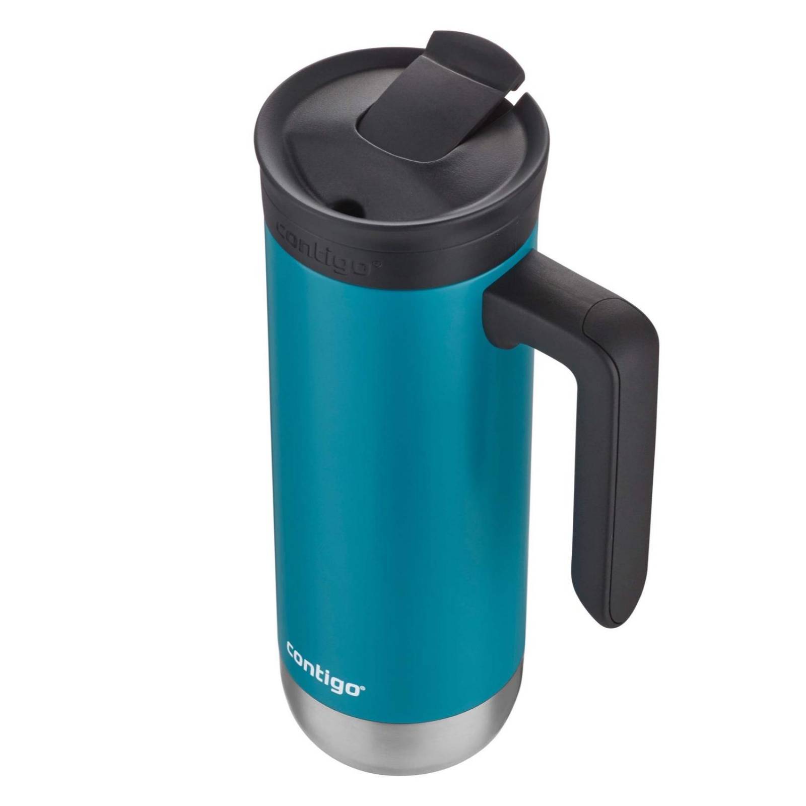 TERMO 20 OZ. CON MANGO JUNIPER (AZULVERDE) CONTIGO