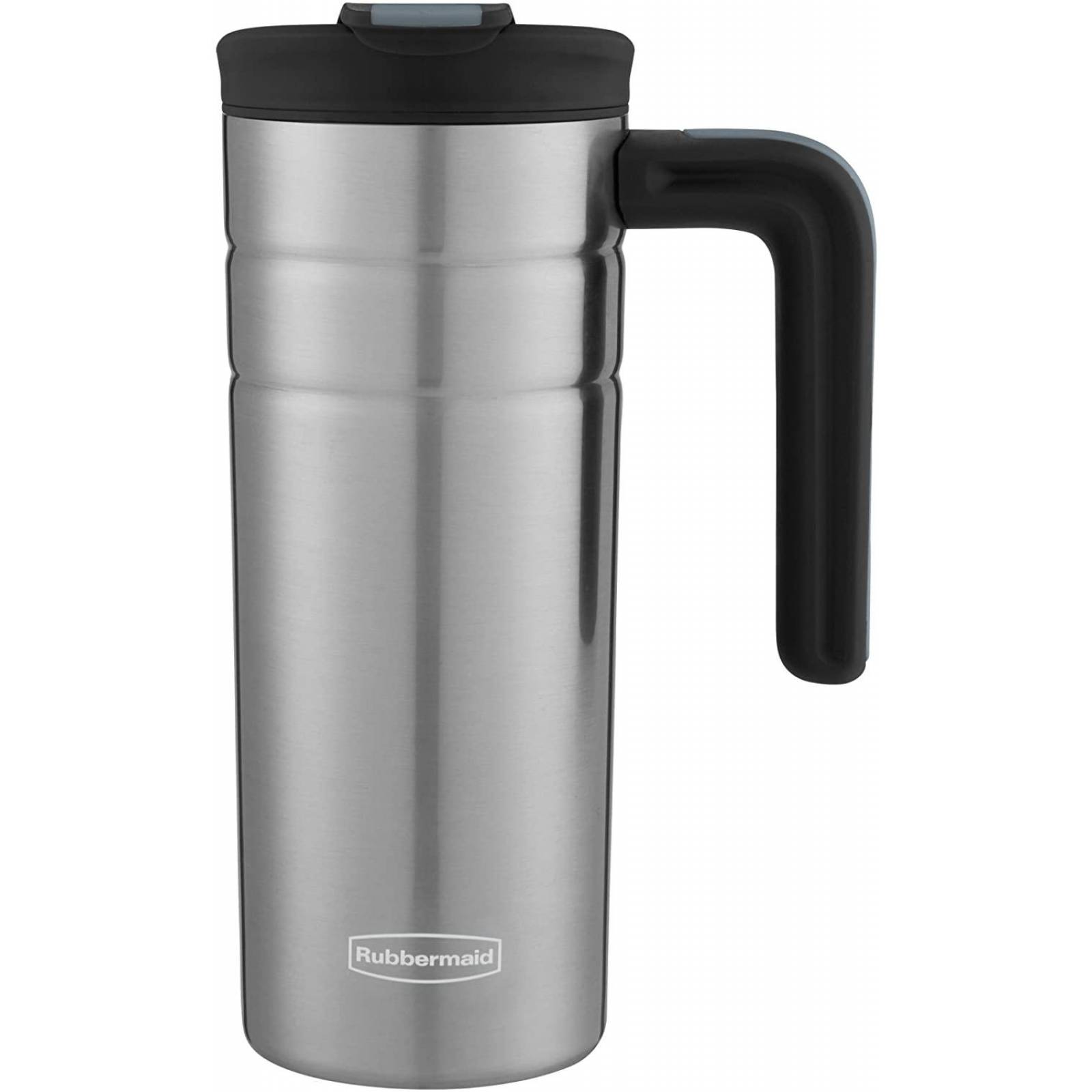 Termo Con Agarradera 16 Oz, Tapa Negra Rubbermaid