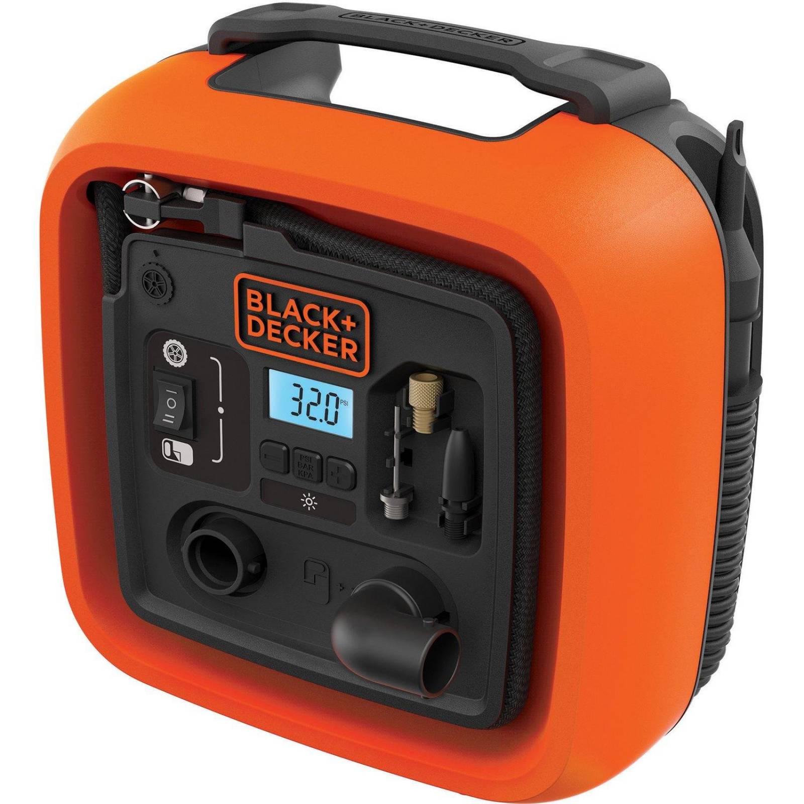 Bomba Para Inflar Multiproposito 160 Psi 12v Black & Decker