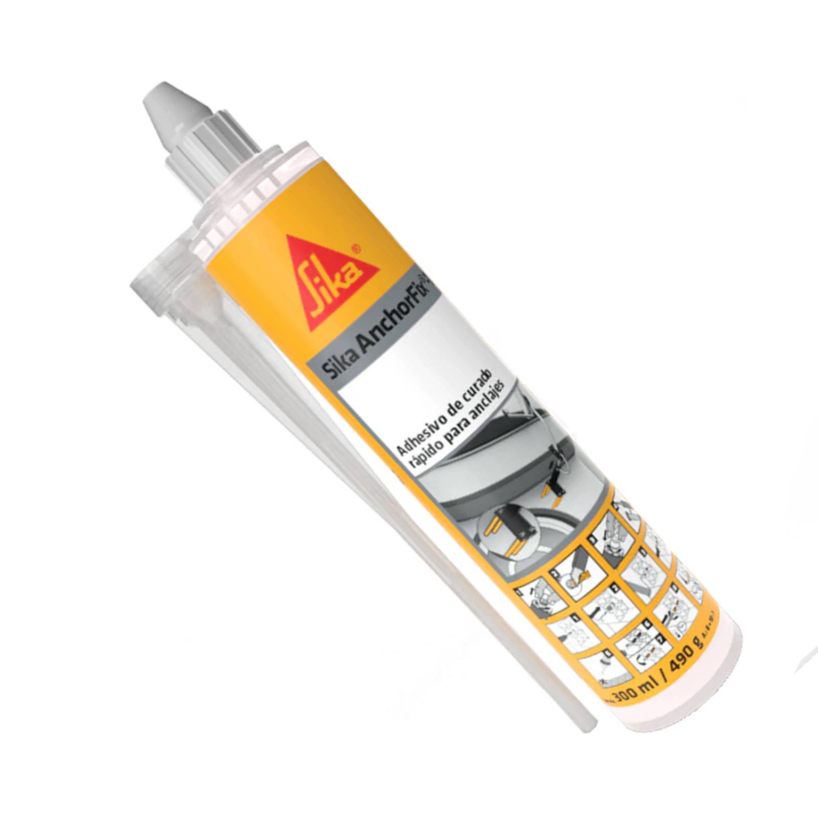 Adhesivo para anclajes Sika AnchorFix-1 Cartucho 300 ml 0.49 kg