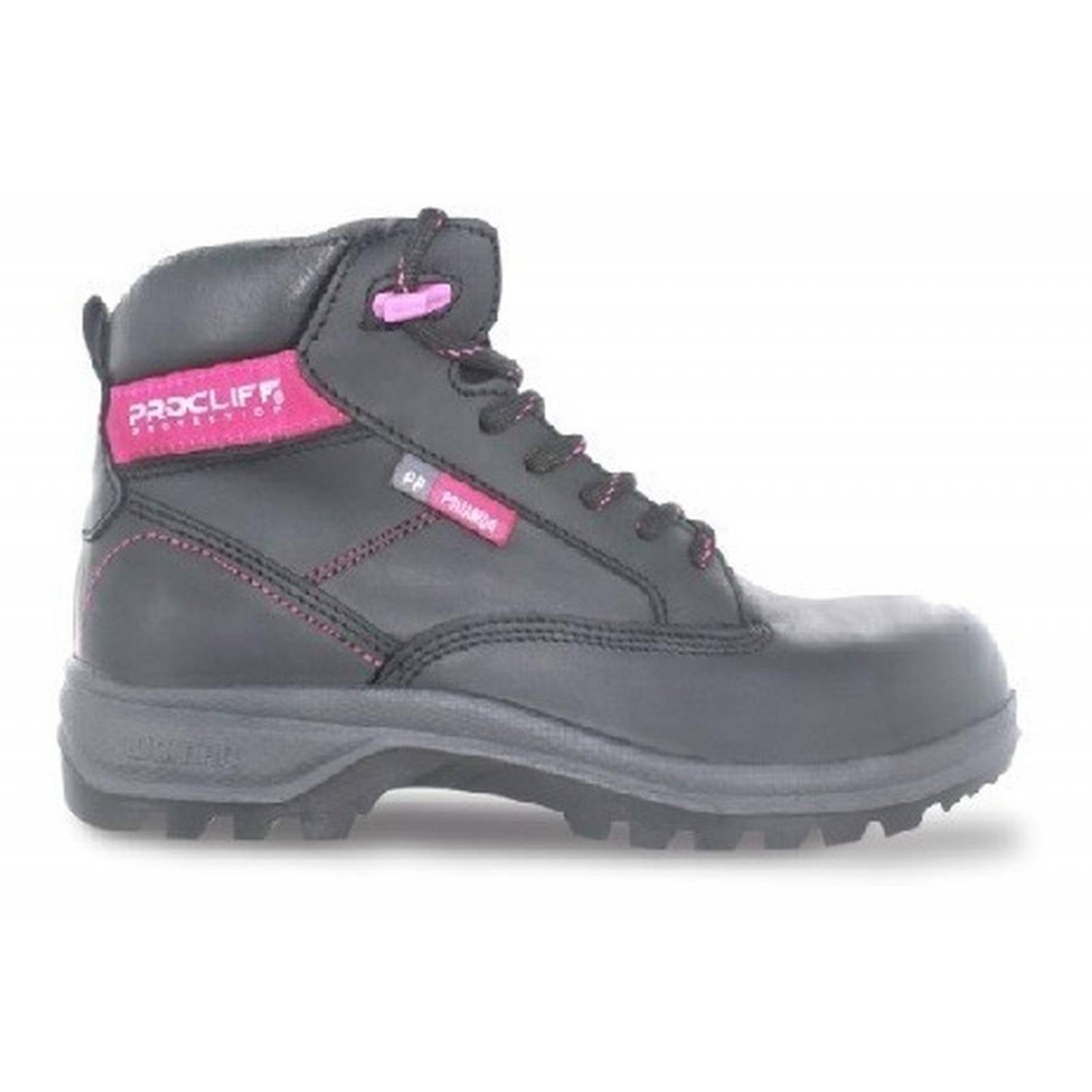 Zapato Industrial Negro #5 P/mujer Dielectrico Cliff 403
