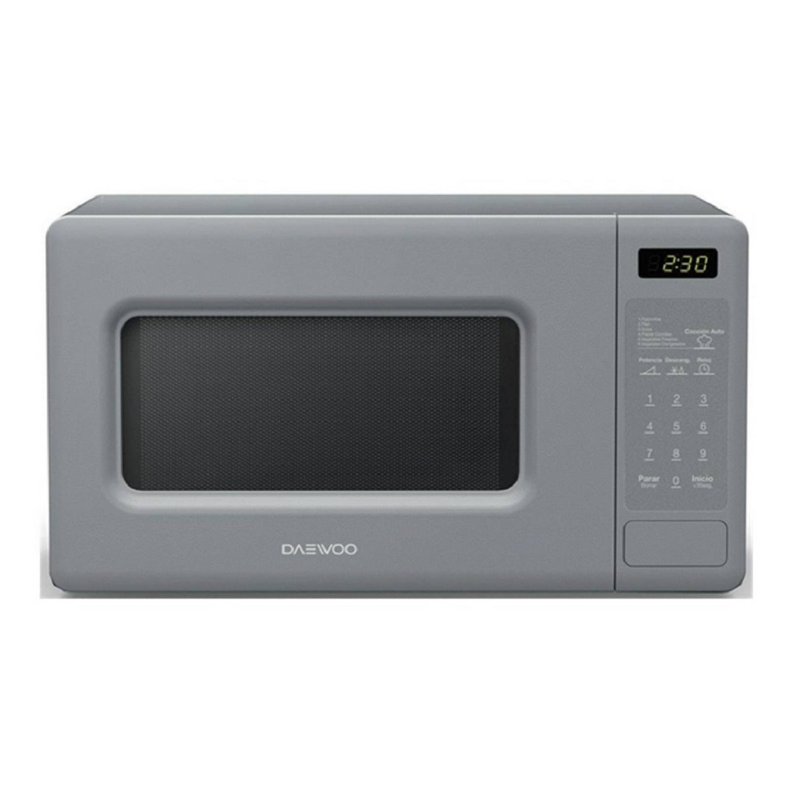 HORNO DE MICROONDAS DAEWOO 0.7P GRIS 10 NIVELES KOR-667DG HORNO DE MICROONDAS DAEWOO 0.7P GRIS 10 NIVELES KOR-667DG