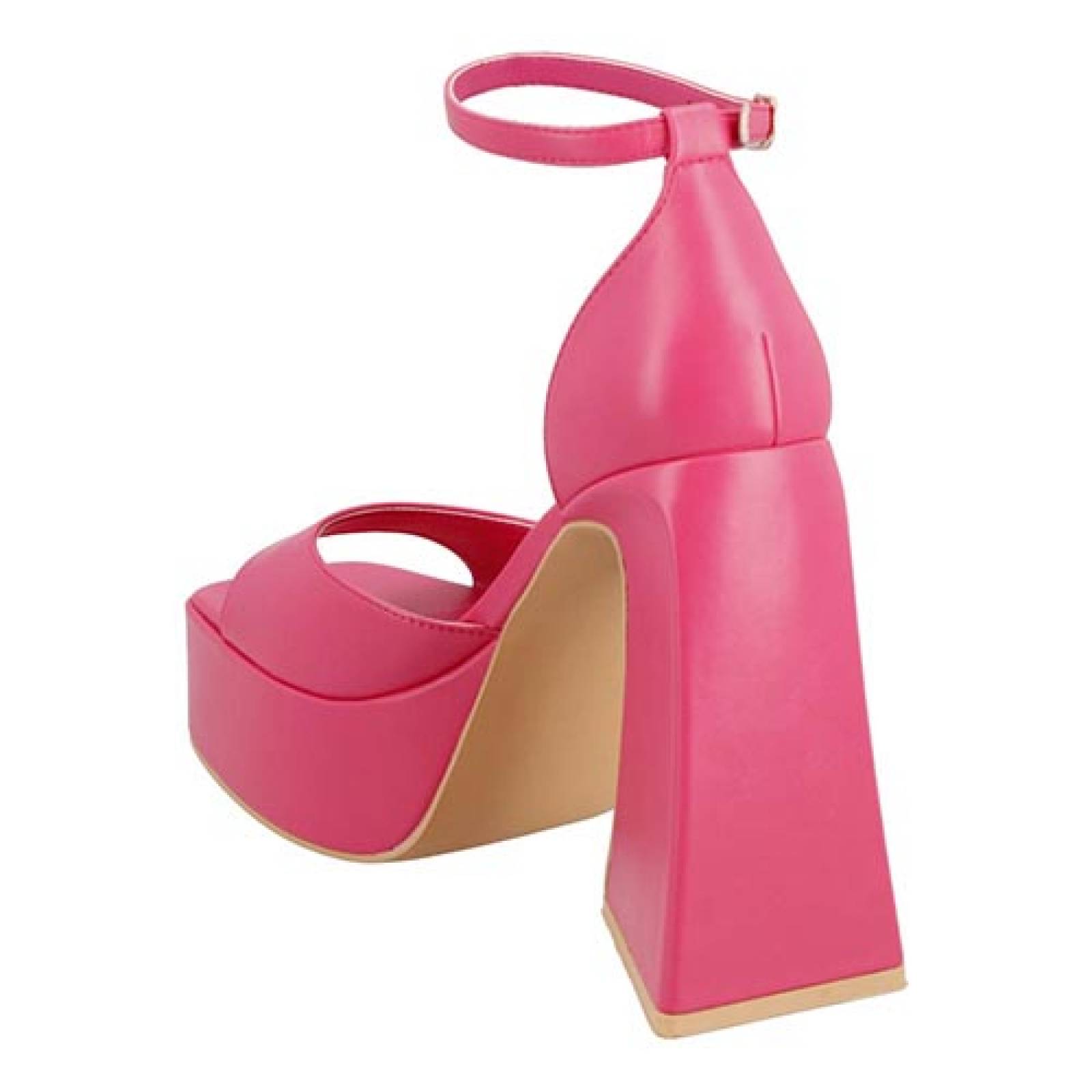 Zapatilla Alta Miracol By Mama Lola Bf112 Tacon Triangular