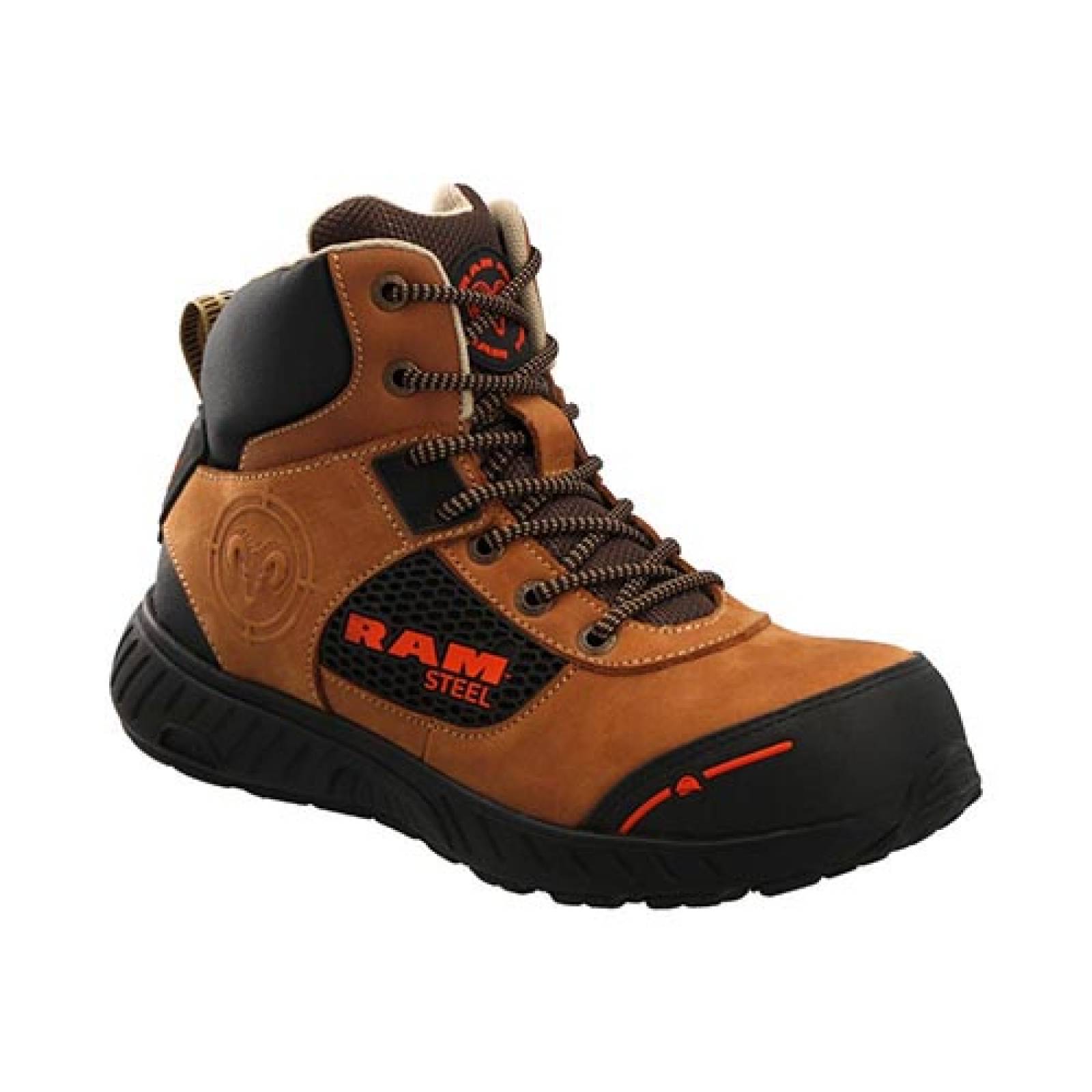 Botas Ram R811 Para Trabajo En Piel Hombre Casco Poliamida