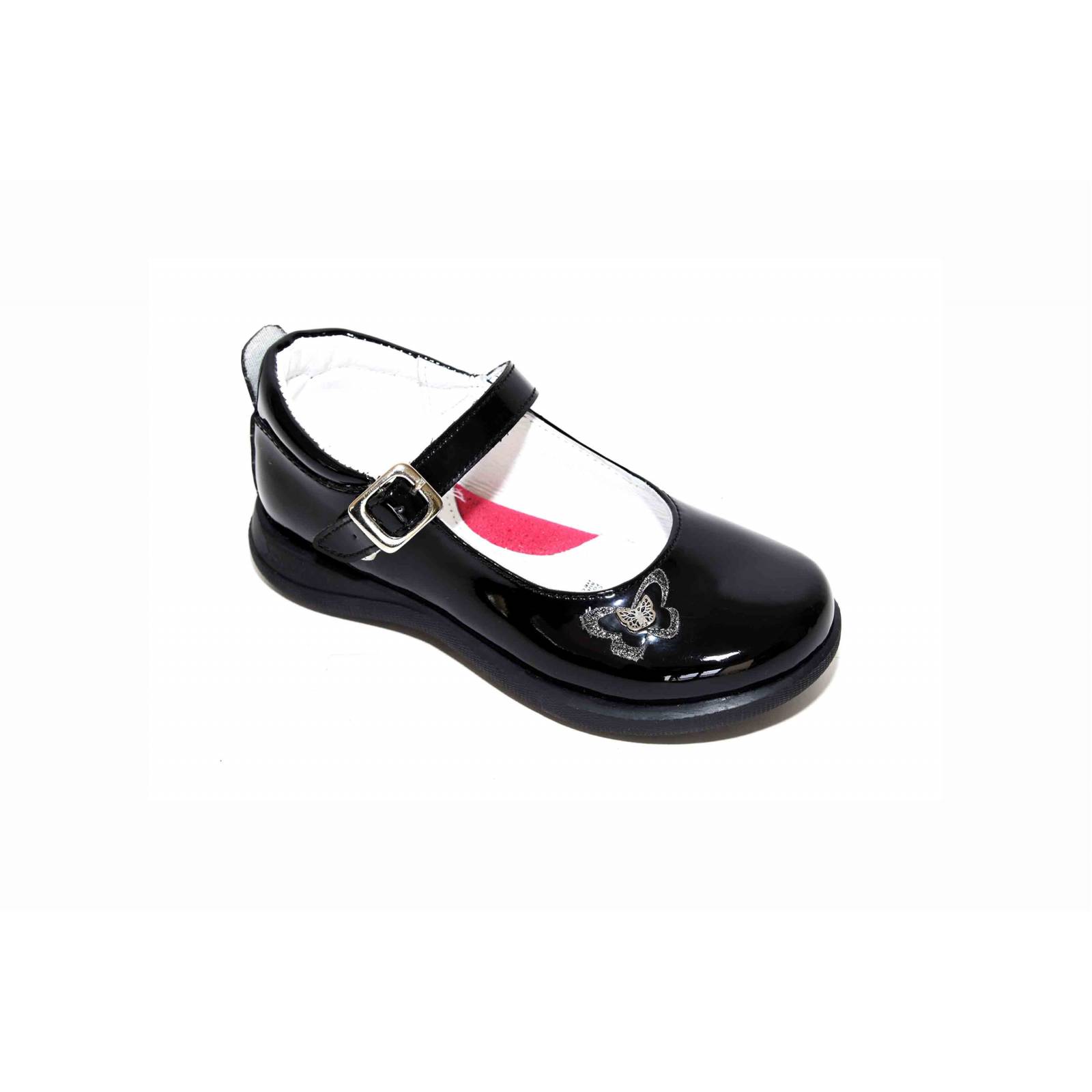 Zapato niña chabelo escolar charol negro 15/17-