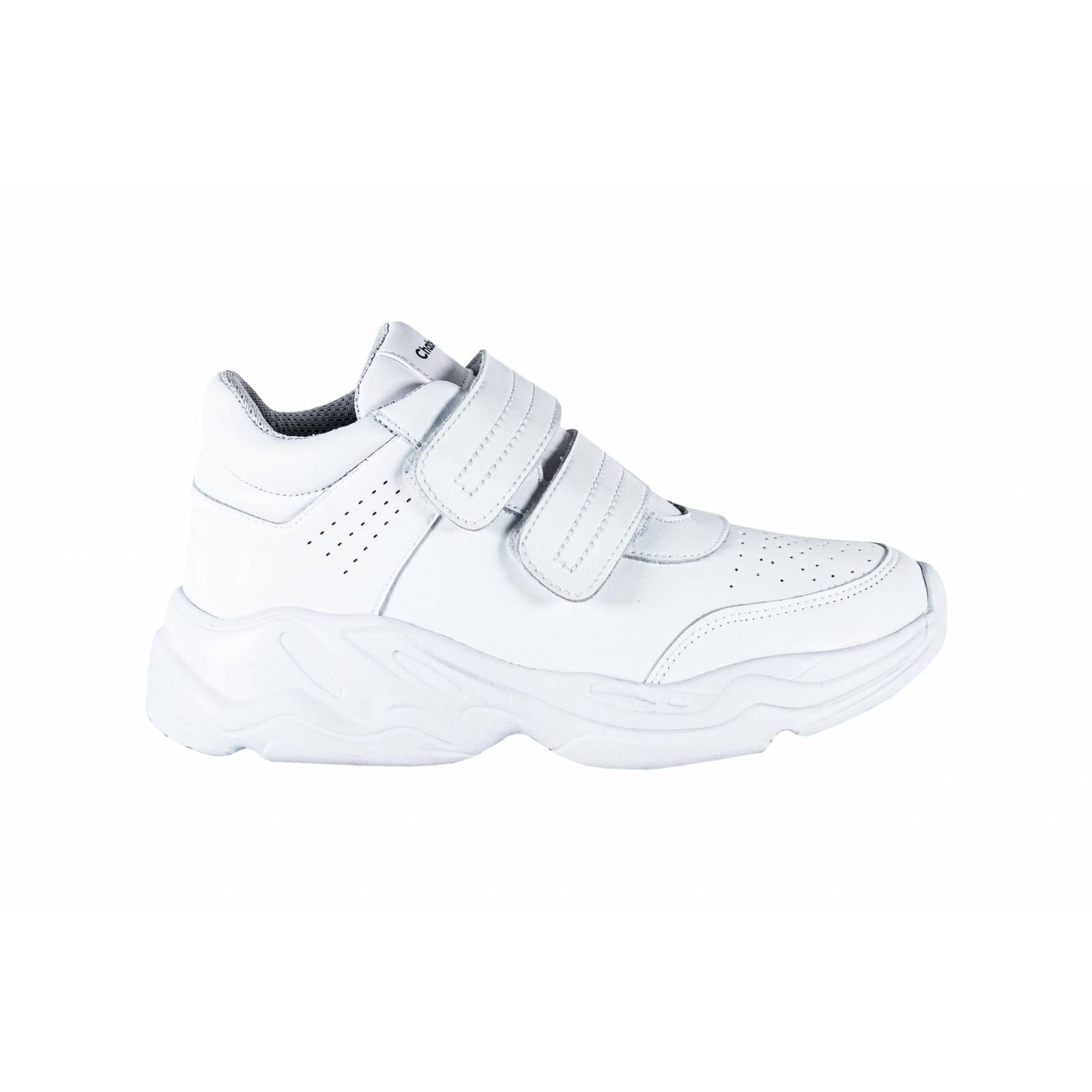 Tenis Unisex Chabelo 62803 Piel Blanco Escolar