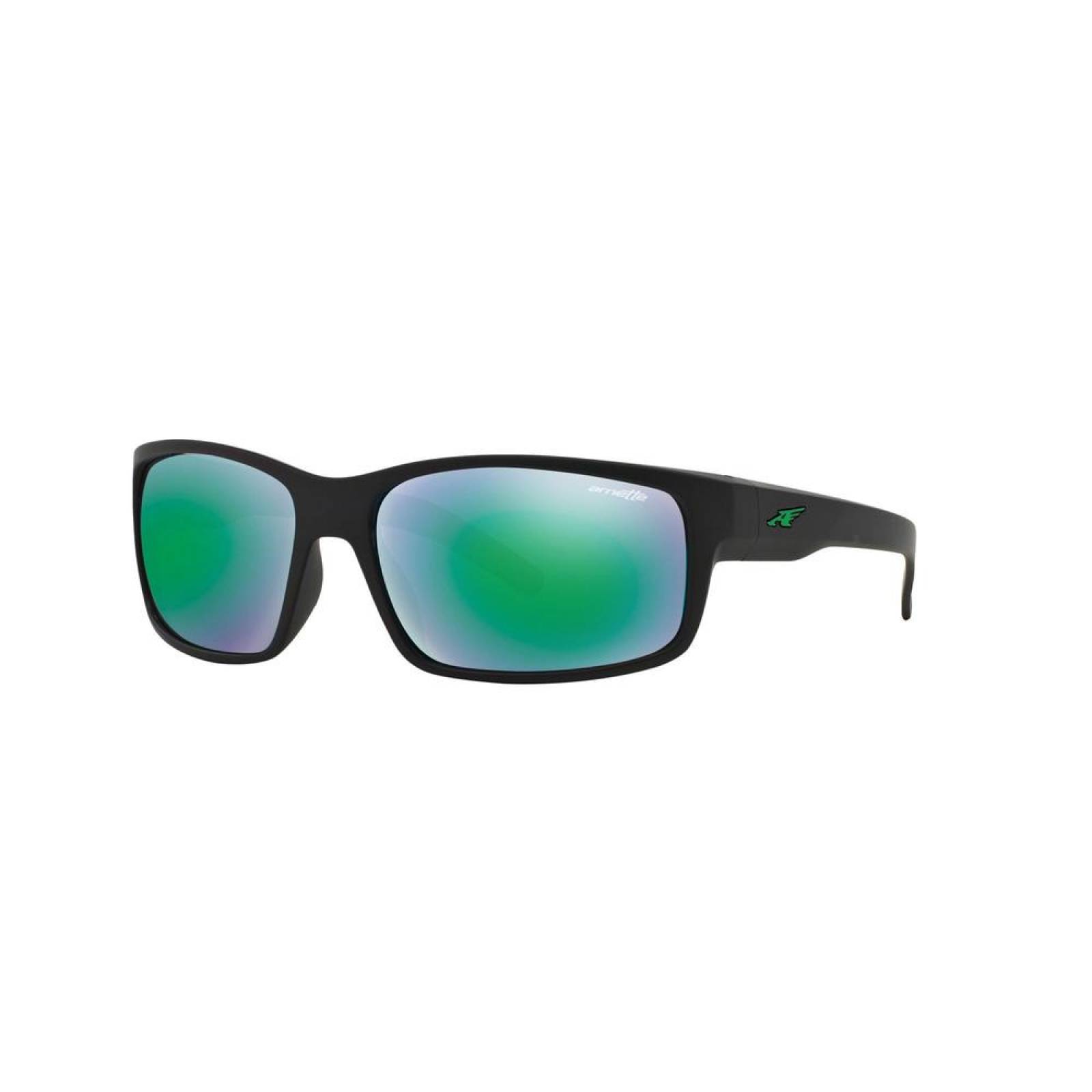 Lentes Arnette Fastball Fuzzy Black / Light Green Mirror AN4202 447/3R 62
