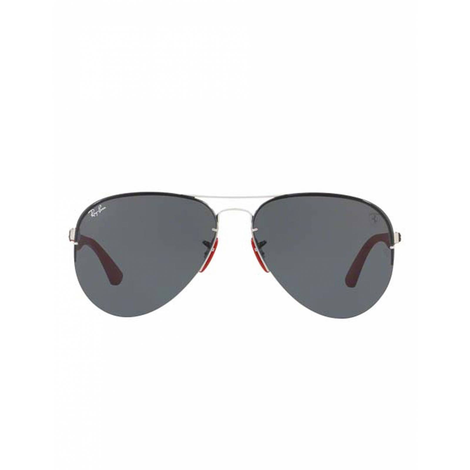 Lentes De Sol Ray Ban Ferrari Rb3460M F01387 59Mm Plata/Gris
