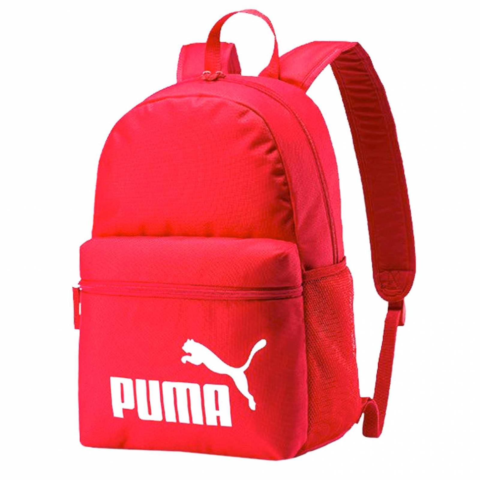 Mochila Puma Phase Unisex Rojo Moda Casual Escolar