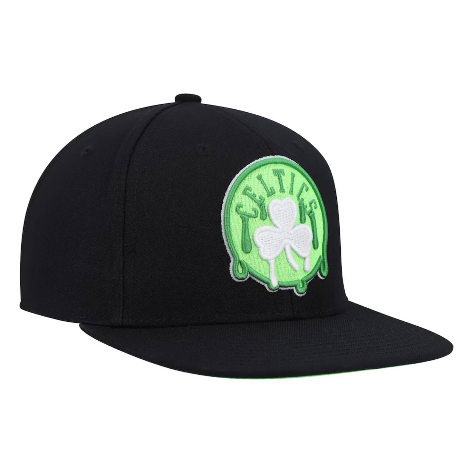 Gorra Mitchell & Ness Boston Celtics Slime Drip Basquetbol NBA