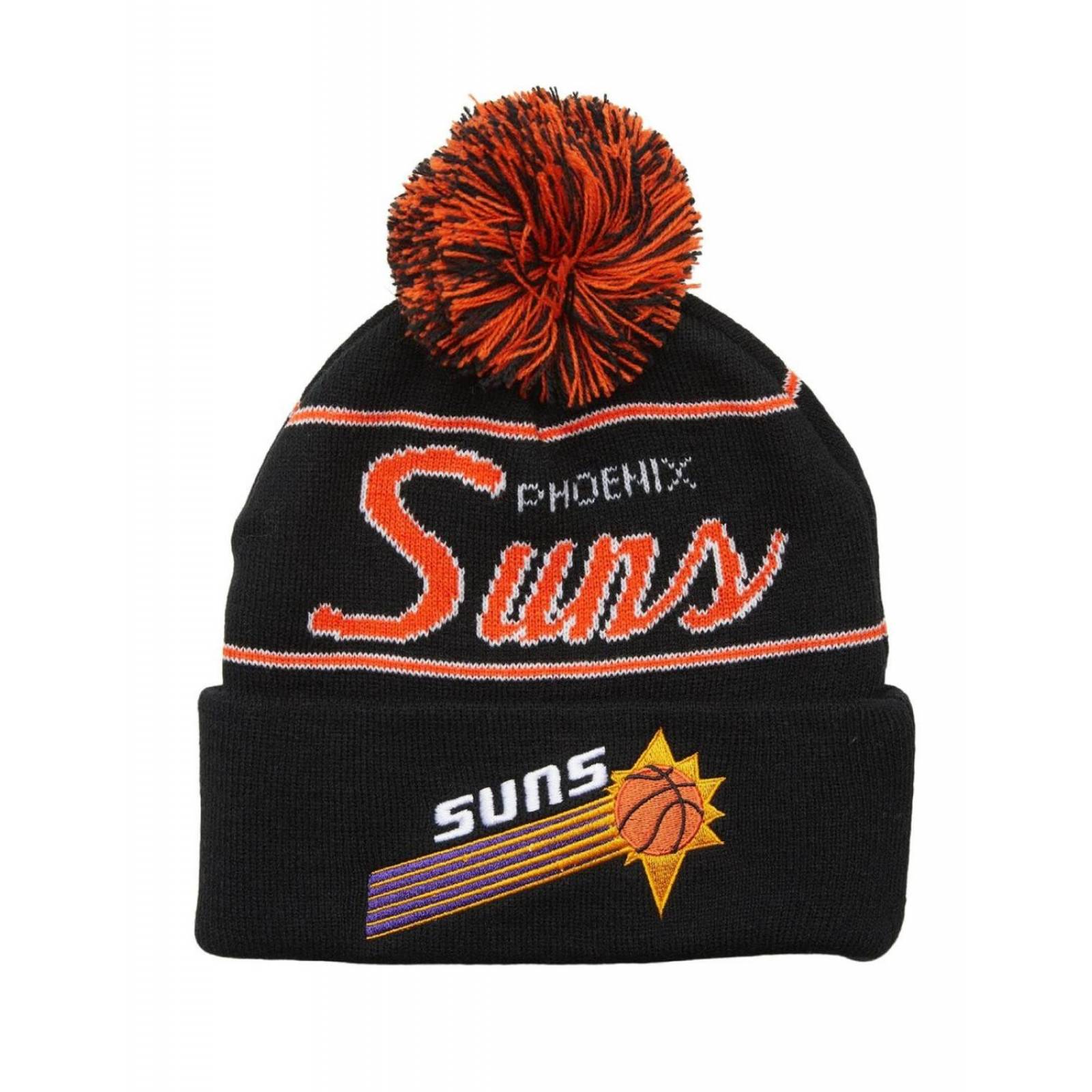 Gorro Mitchell & Ness Phoenix Suns pompón Script HWC NBA