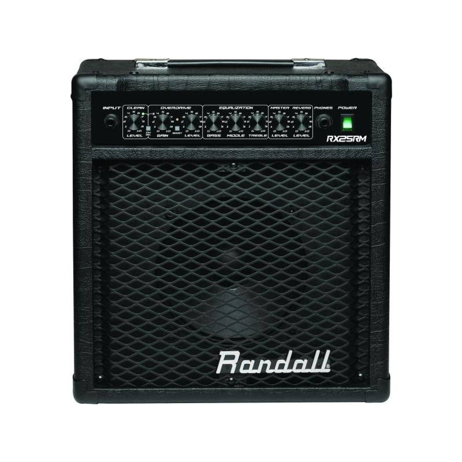 AMPLIFICADOR DE GUITARRA ELECTRICA 25W 2CH SERIE RX RANDALL