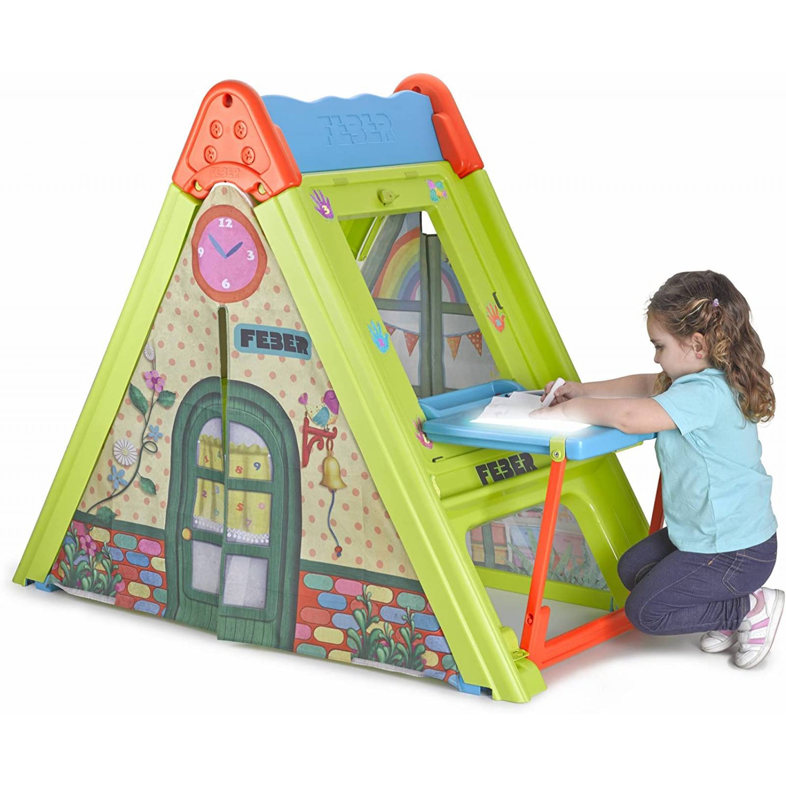 Casa de actividades 4 en 1 Feber (Activity House 4 en 1)