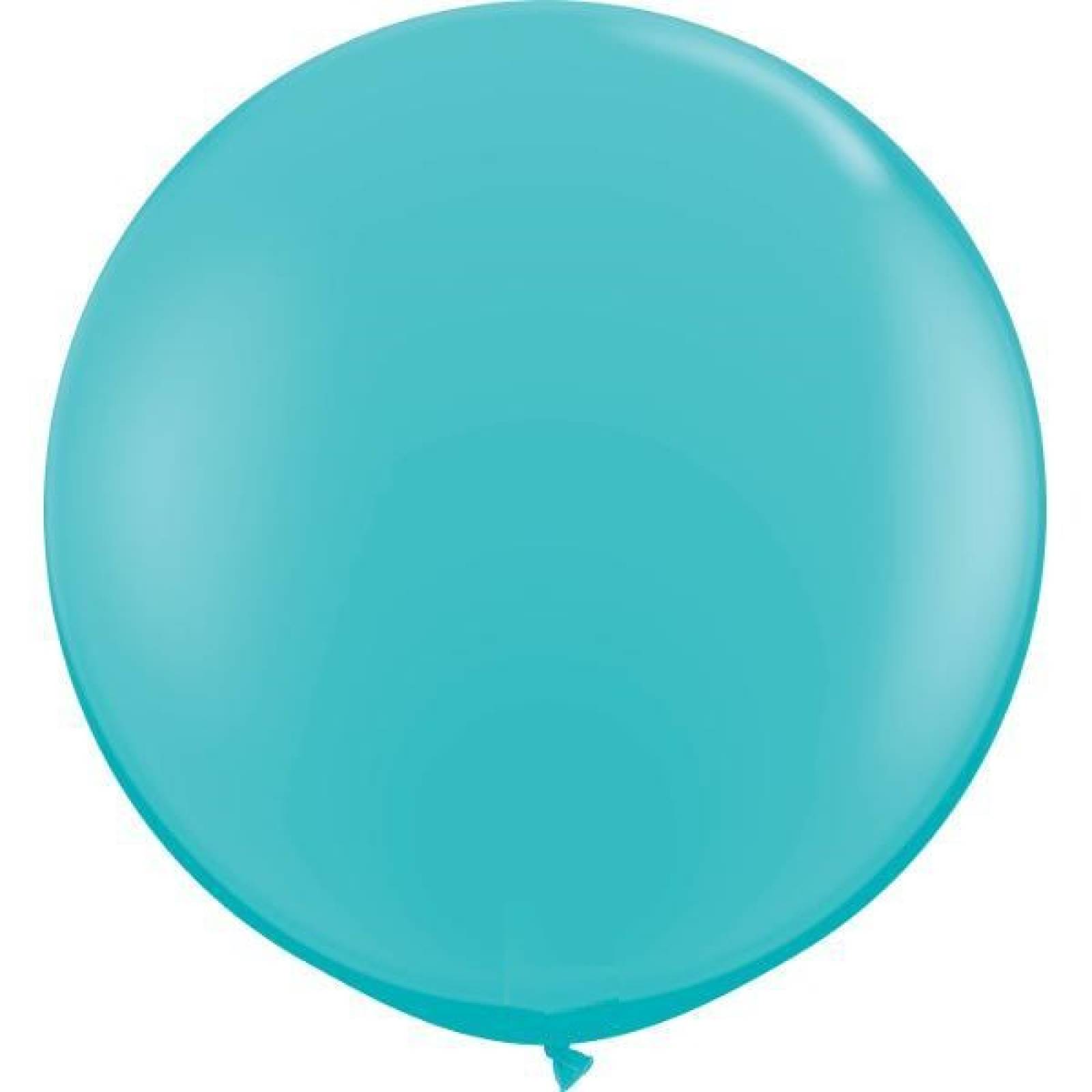 Globo Gigante Metálico Esfera Burbuja Pvc de 24 Pulgadas Turquesa.