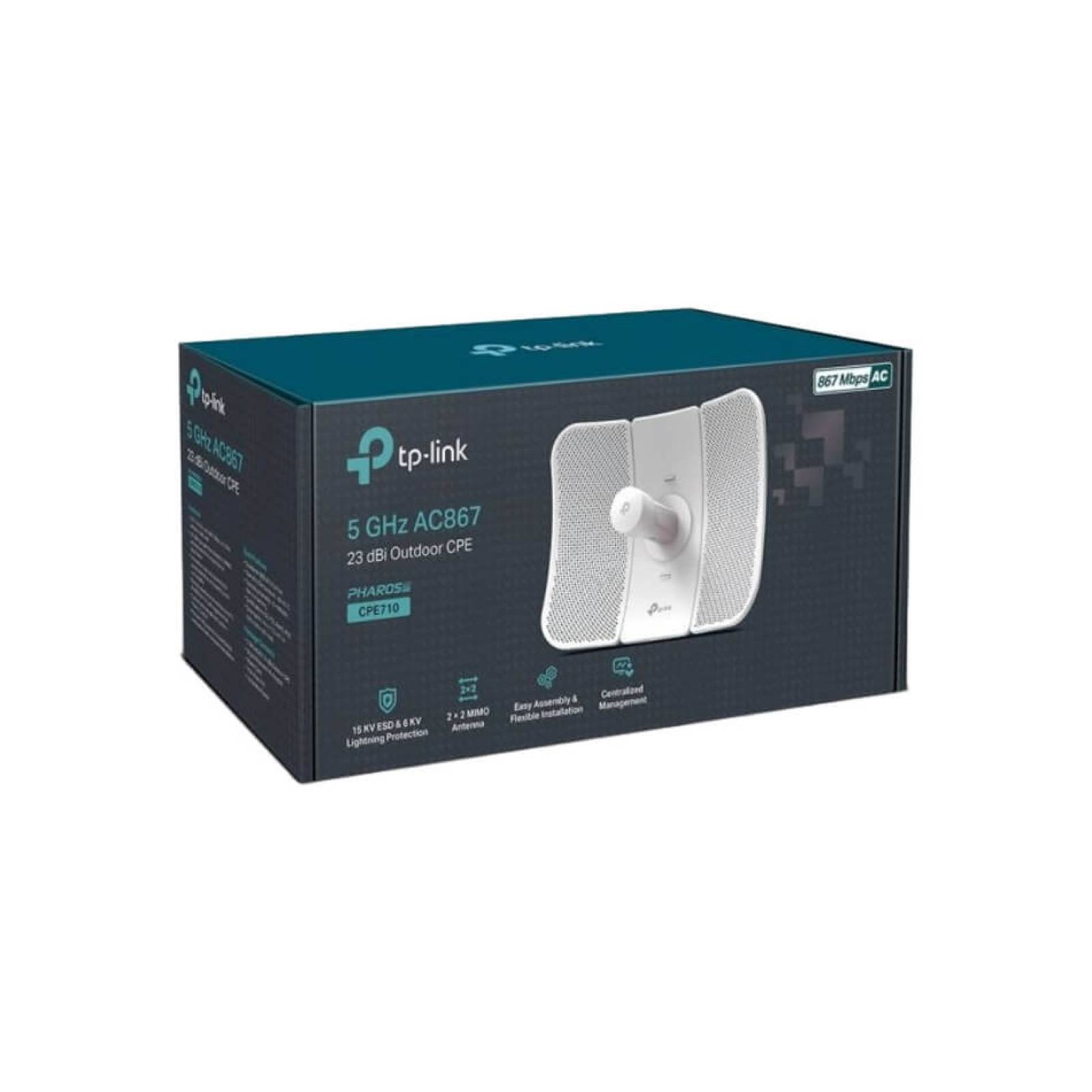 Access Point Antena Tp-link Cpe710 5ghz 867mbps 23db Externo