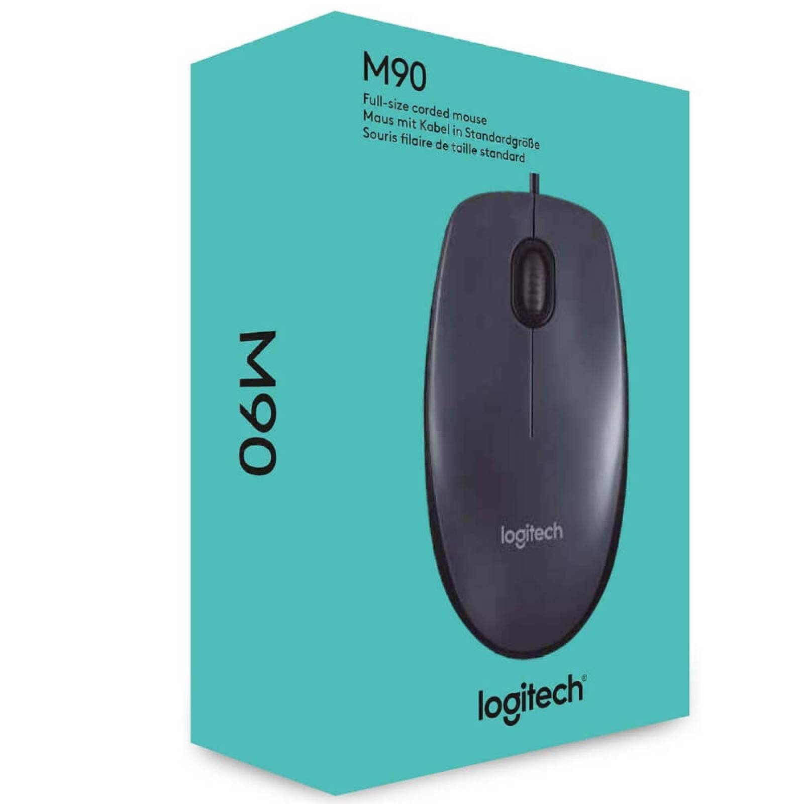 Mouse Logitech M90 Negro