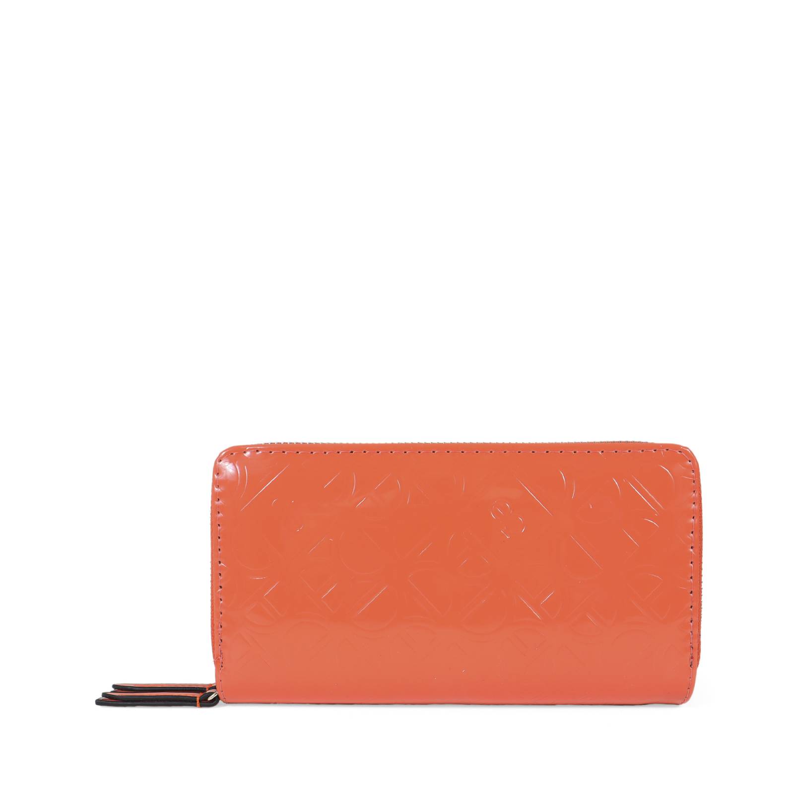 Cartera para Mujer Cloe Cierre Doble Charol Troquelado