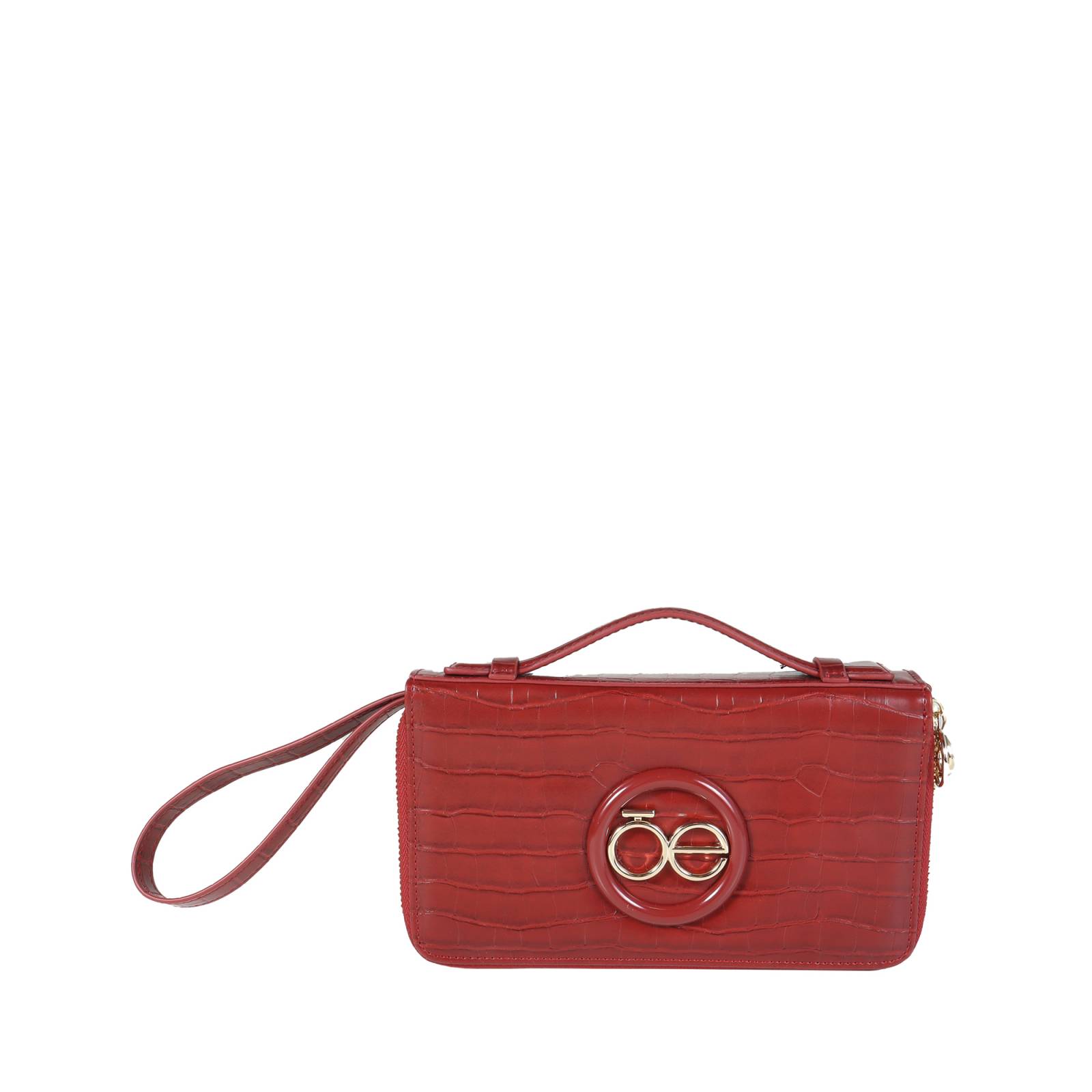 Cartera Cloe Para Mujer Grande Cierre Doble con Maneral