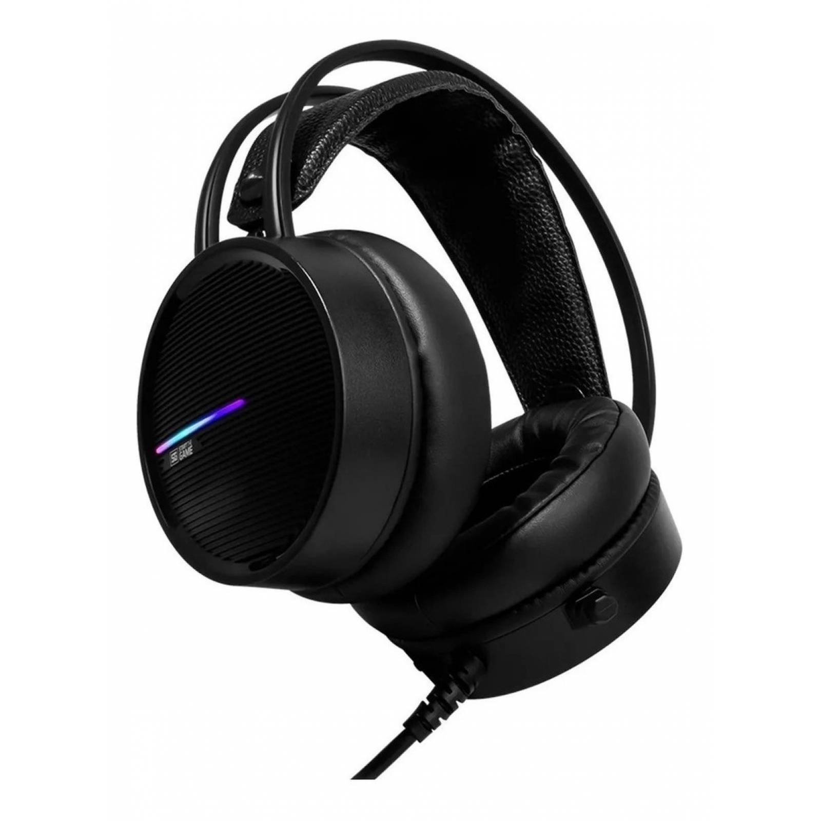 Diadema Gamer Con Microfono Game Factor Hs-502 Rgb 50mm