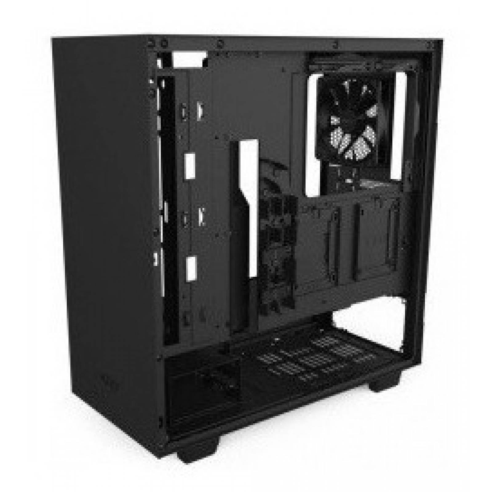 Gabinete Nzxt H510 Compact Negro Mate Media Torre Cristal