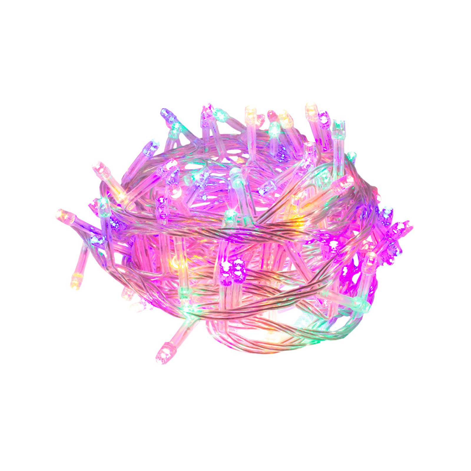Serie De Luces Led Navideña 200 Focos Luz Multicolor 9 Mts