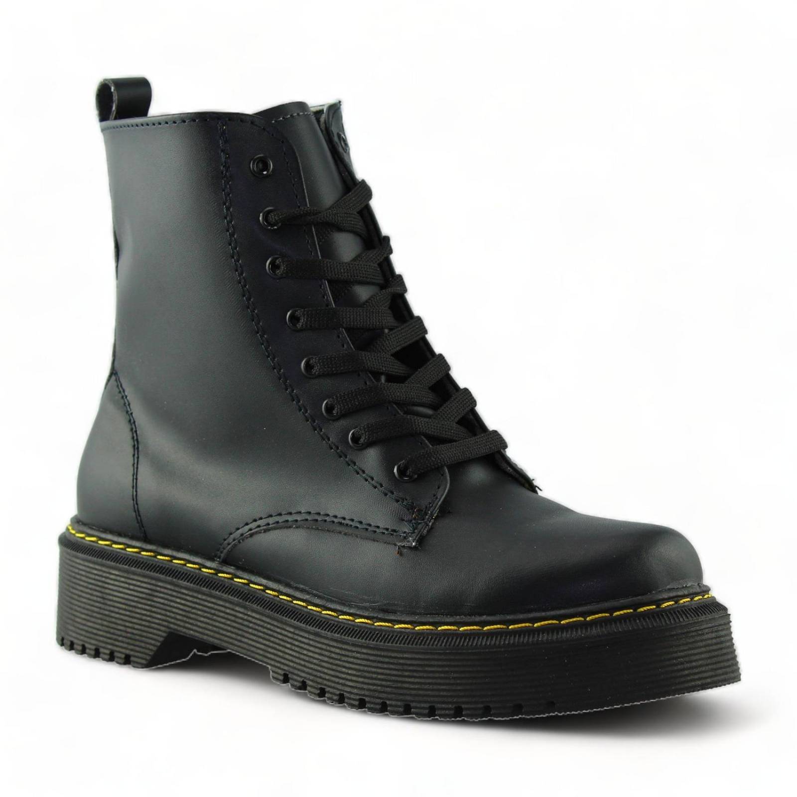 Botas Tipo Rockeras Para Mujer Estilo 1100Ne5 Marca New Woman Acabado ...