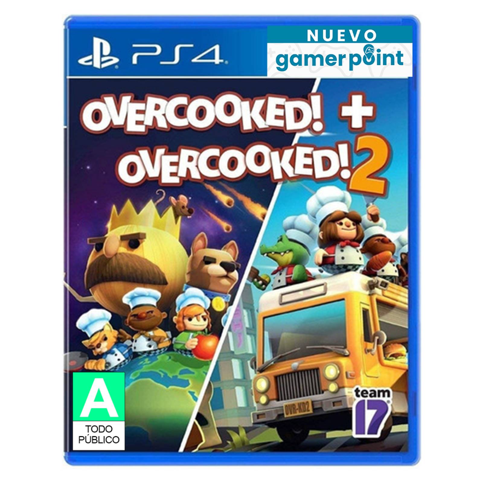 Overcooked + Overcooked 2 Ps4