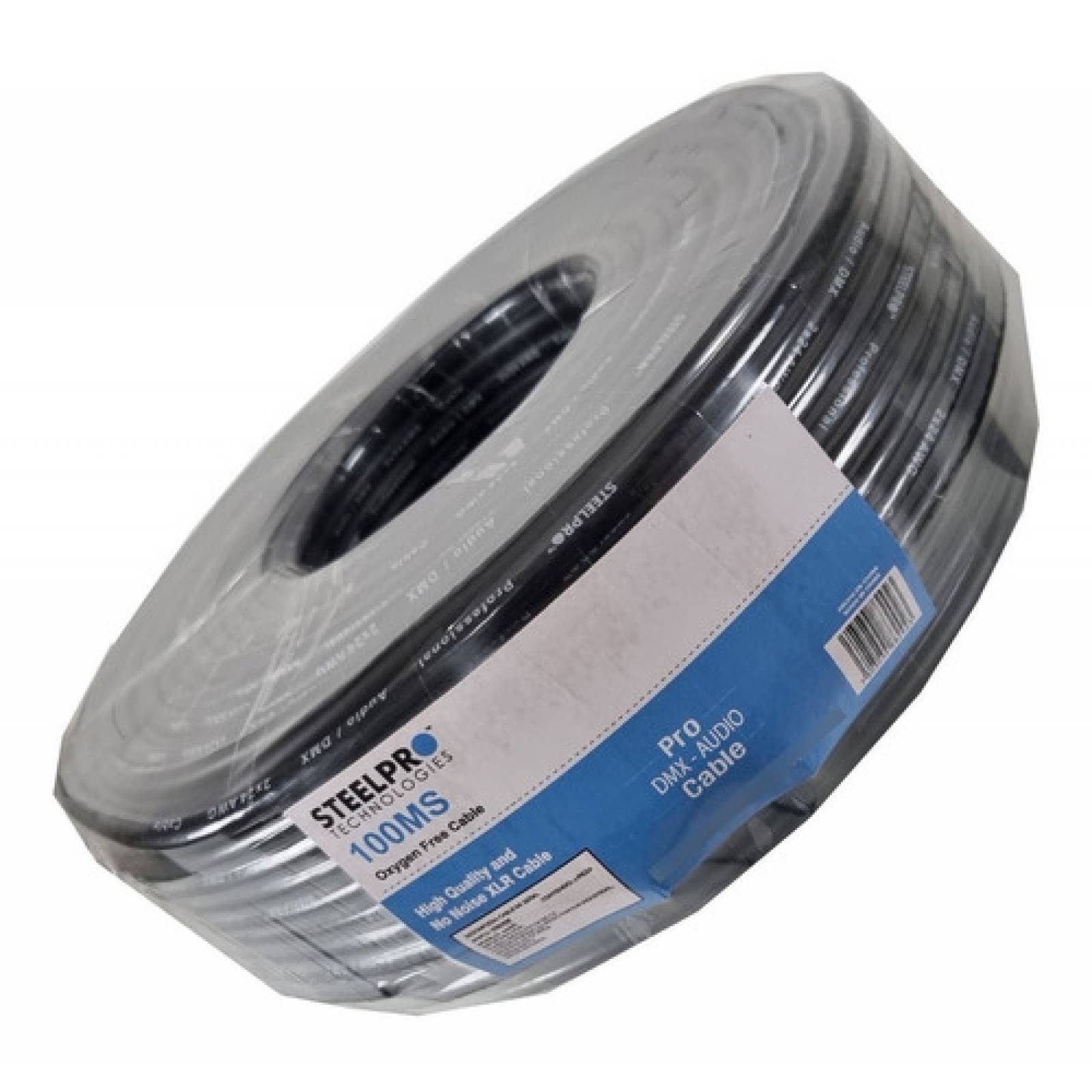 Rollo De Cable Para Microfono 100m 3 Hilos Blindado Malla