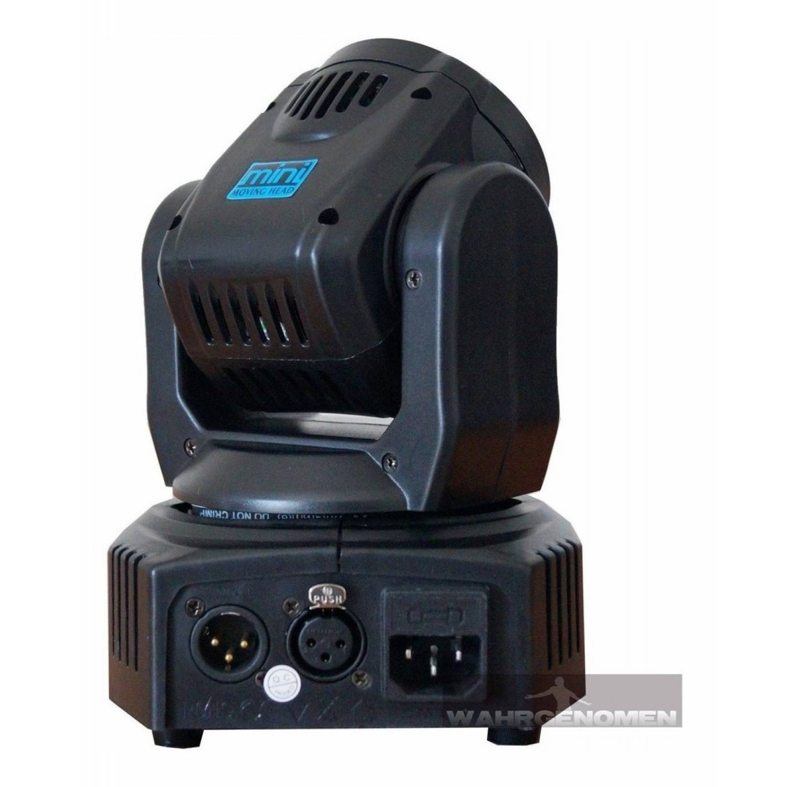 4 Cabeza Movil Led Wash Rgbwauv Disco Robotica Dmx Luces