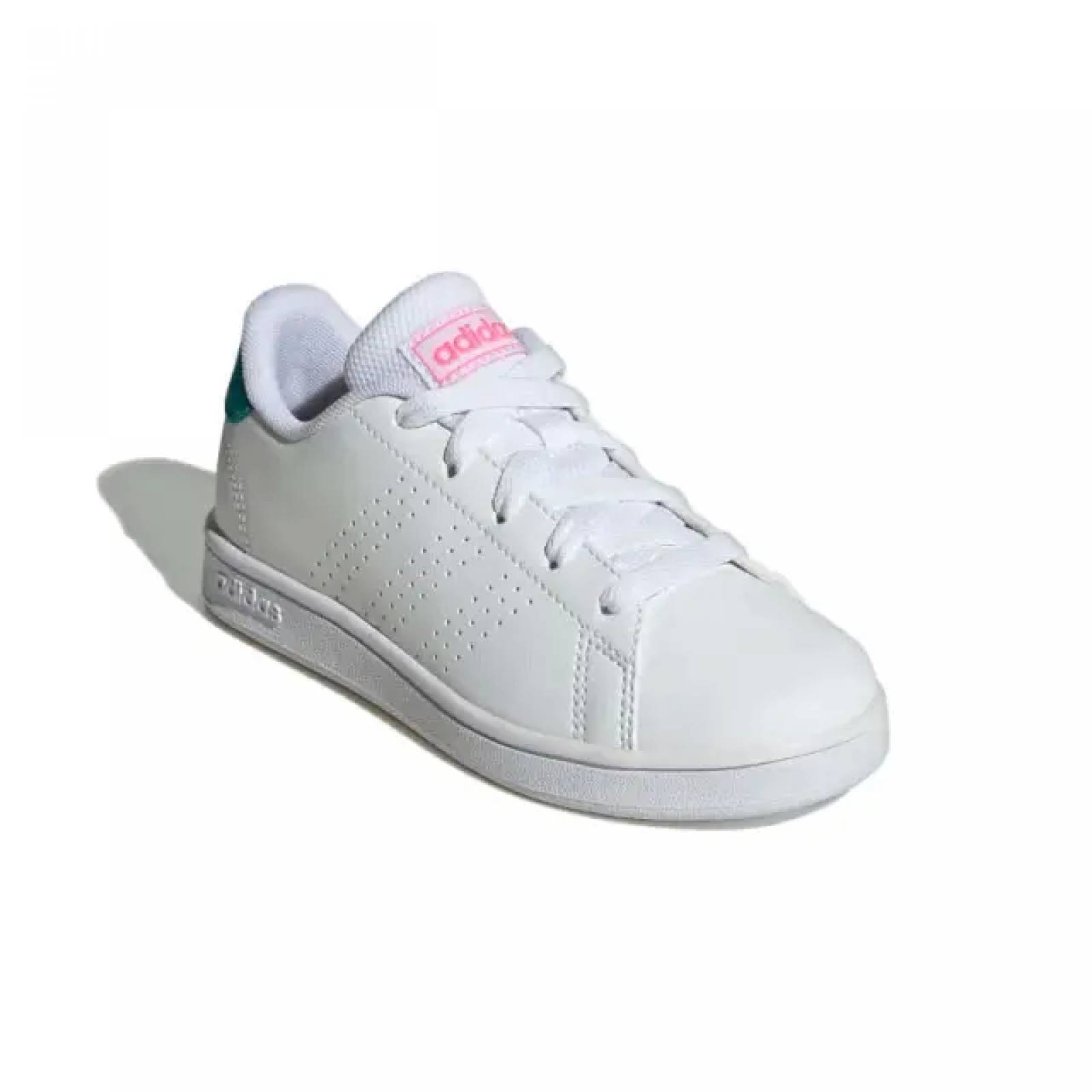 Tenis Casual Adidas Advantage IG2513 Color Blanco.