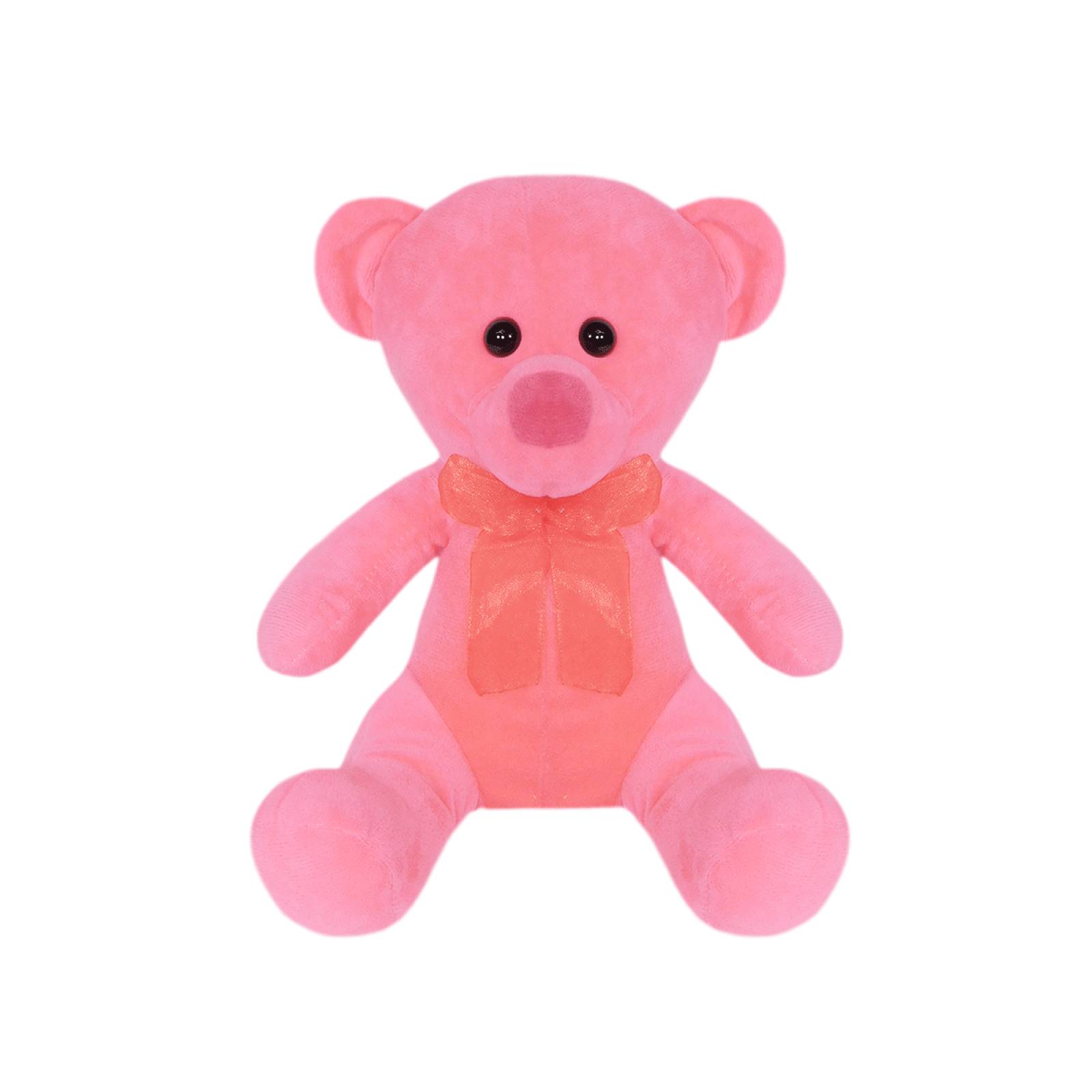 Oso de peluche color rosa 25cm PELUCHERIA