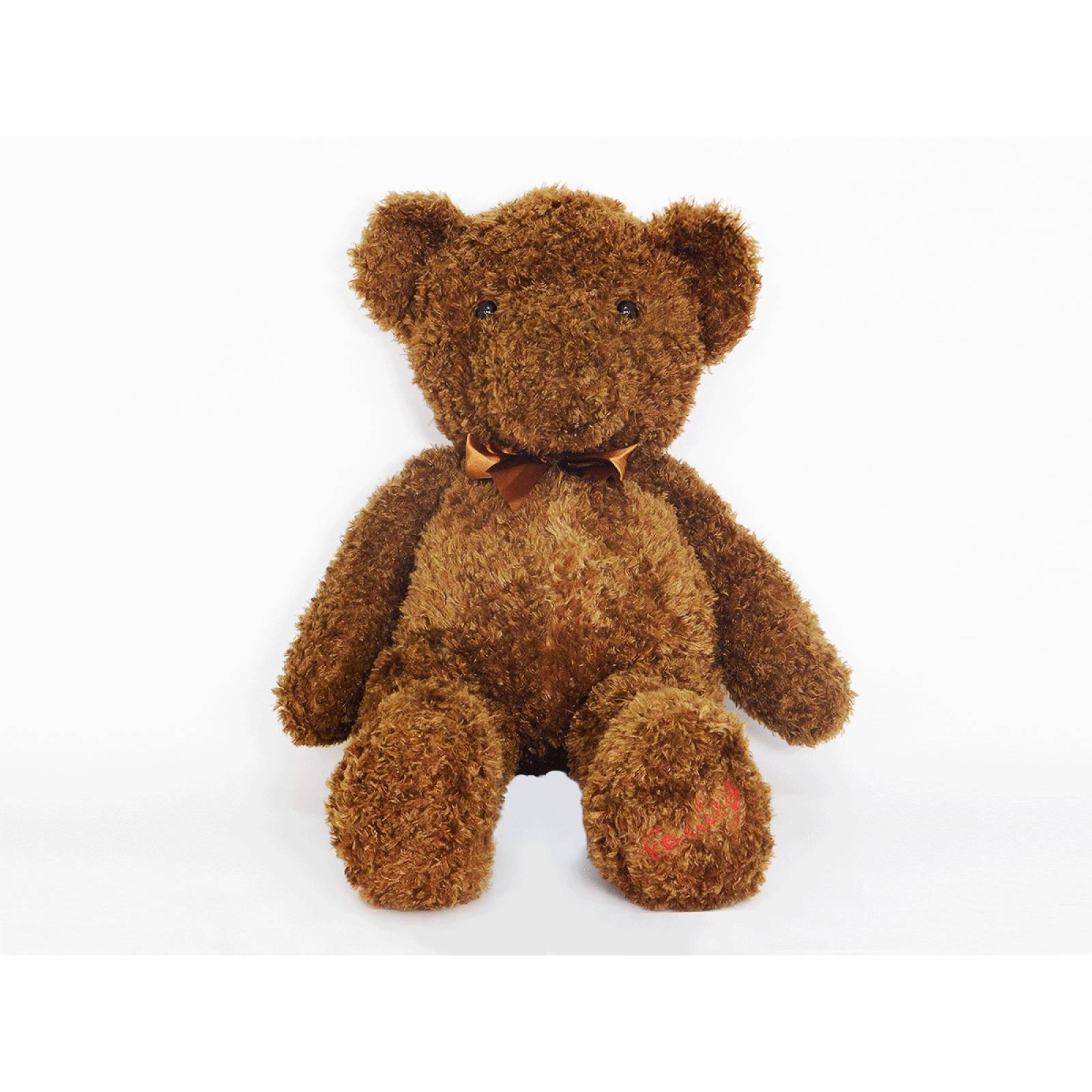 Oso de peluche clasico Tedy color café obscuro 47cm PELUCHERIA