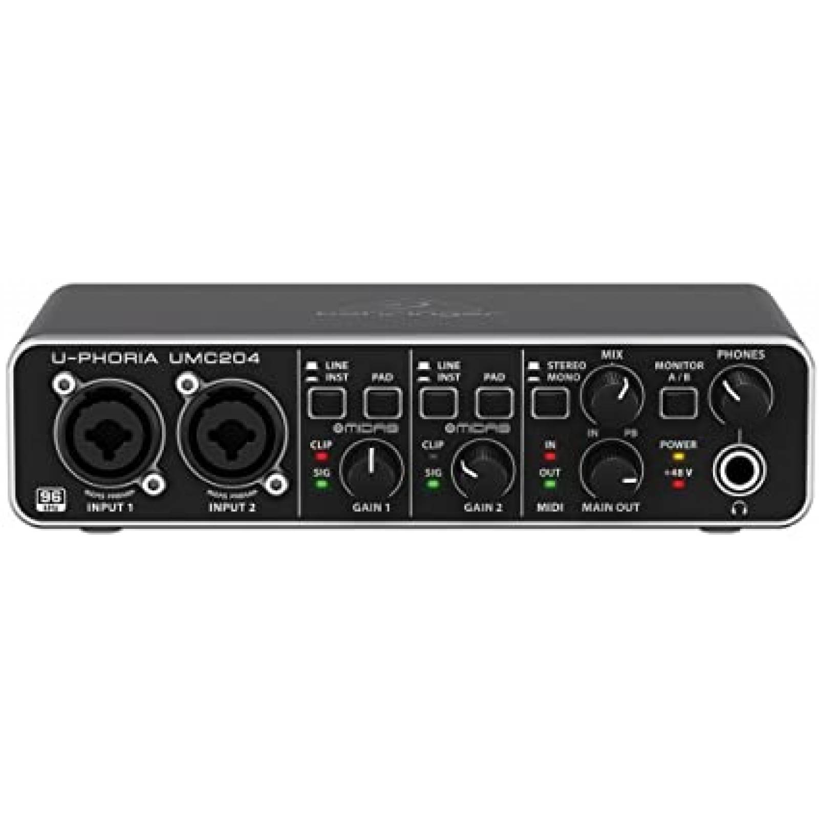 Behringer UMC-204HD Interfase De Audio 2x4