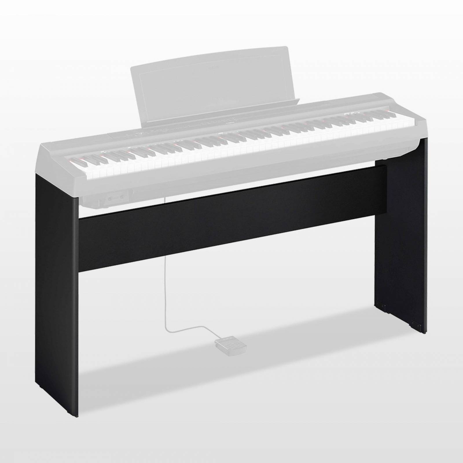 Base para Piano Digital P125 Yamaha L125B-Negro