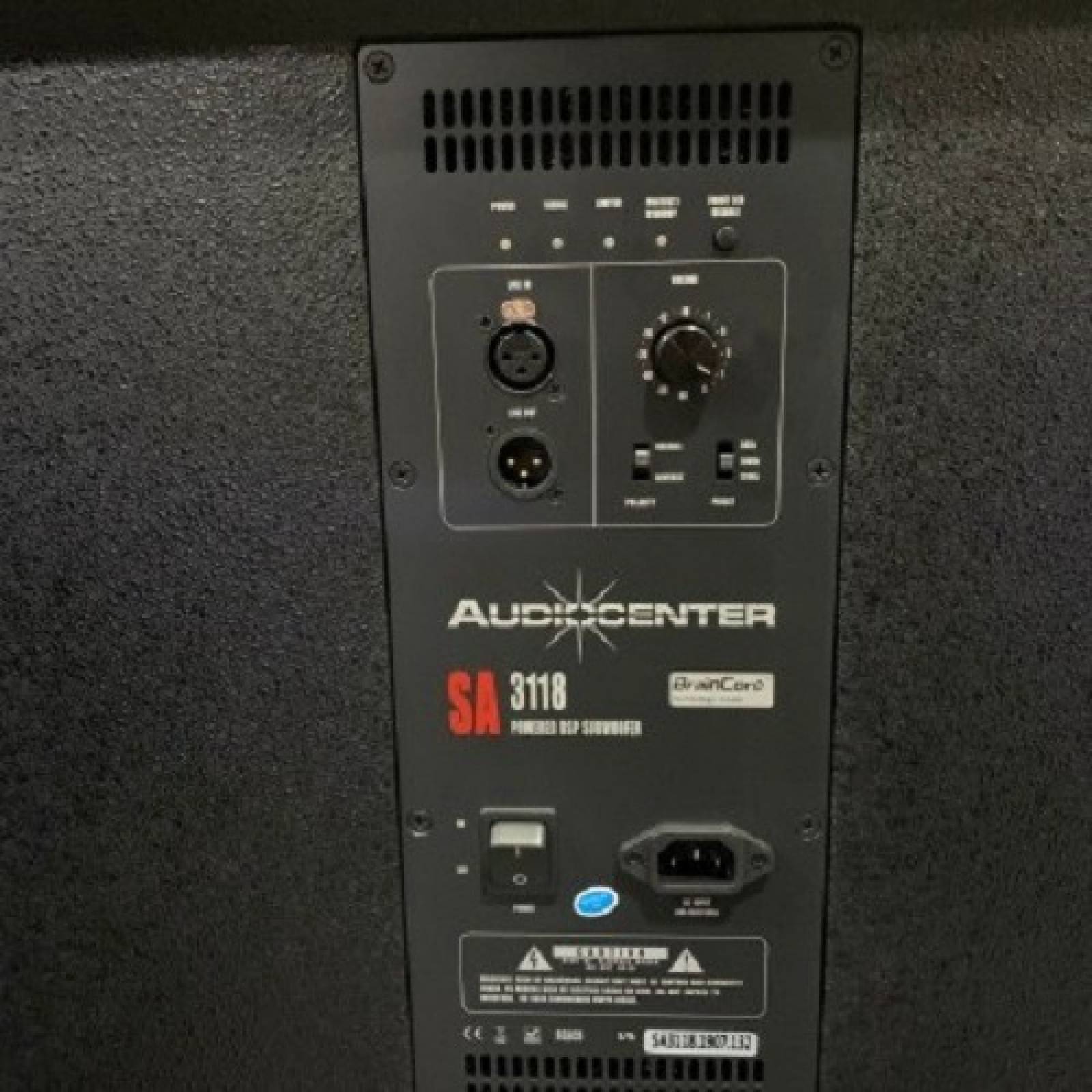 Subwoofer Amplificador AUDIOCENTER SA3118 2000W