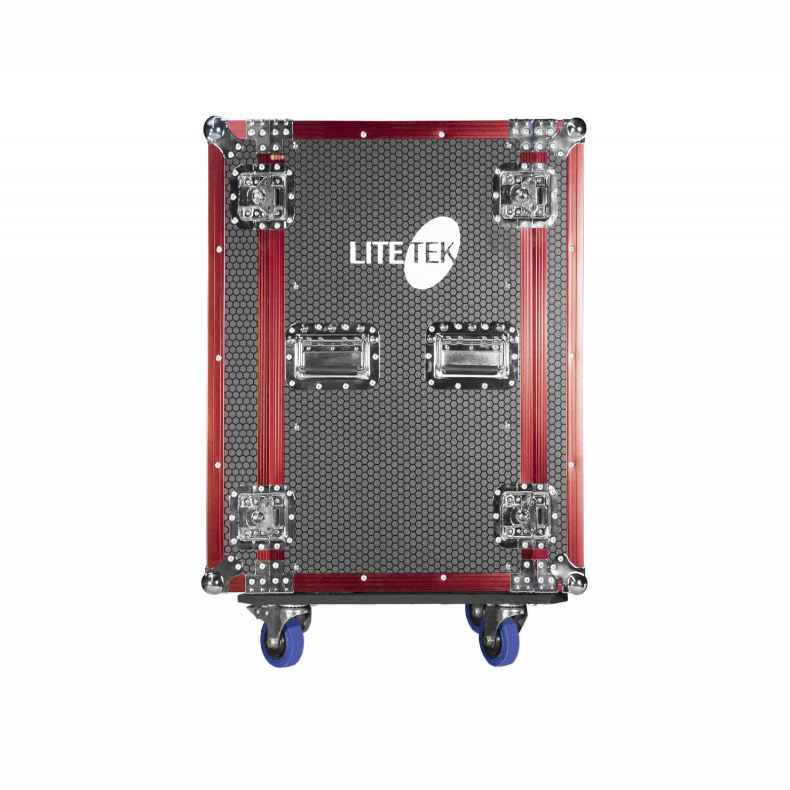 Lite Tek Rack16 Rack de 16 Espacios Reforzado Con Ruedas