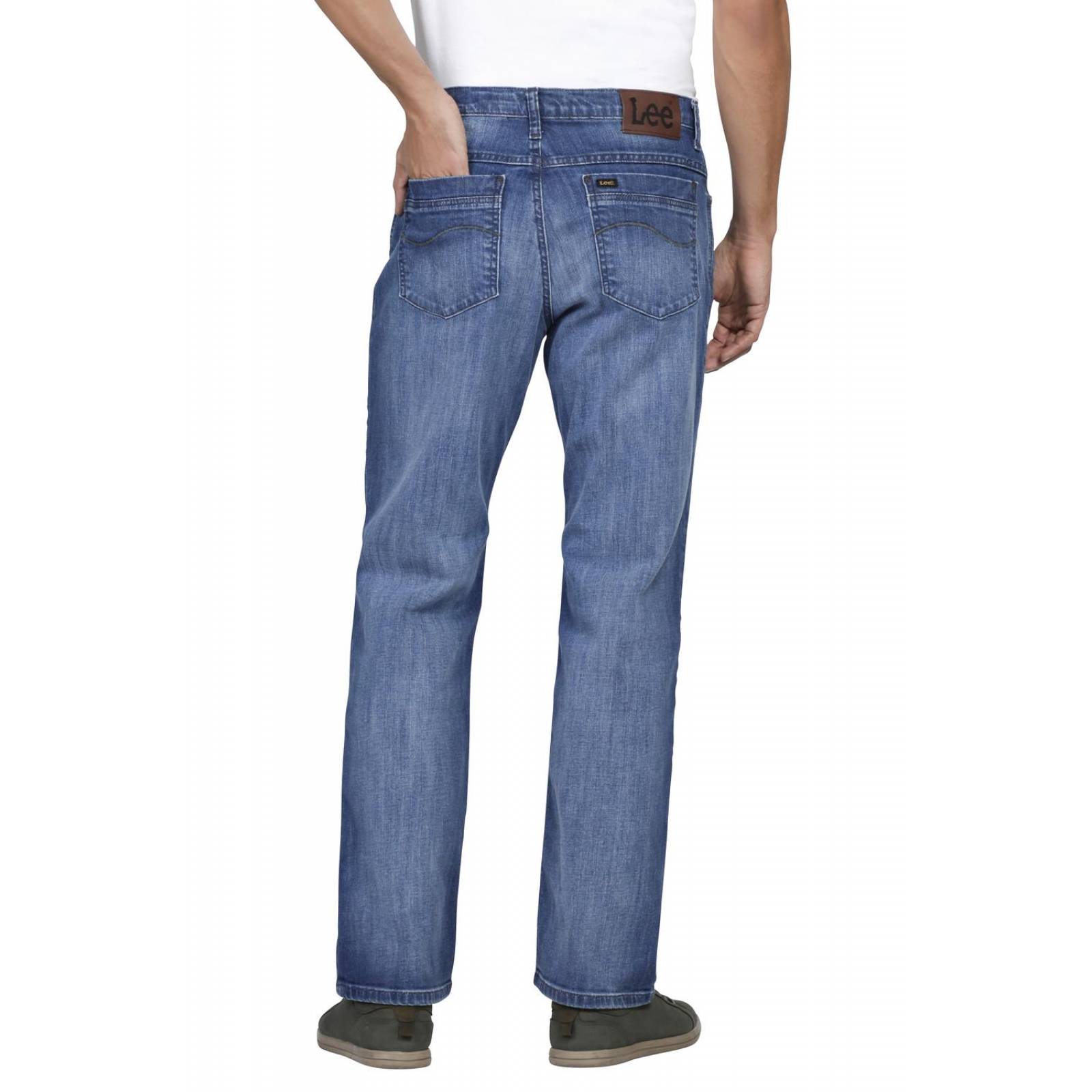 Pantalon Jeans Regular Fit Lee Hombre 10M4