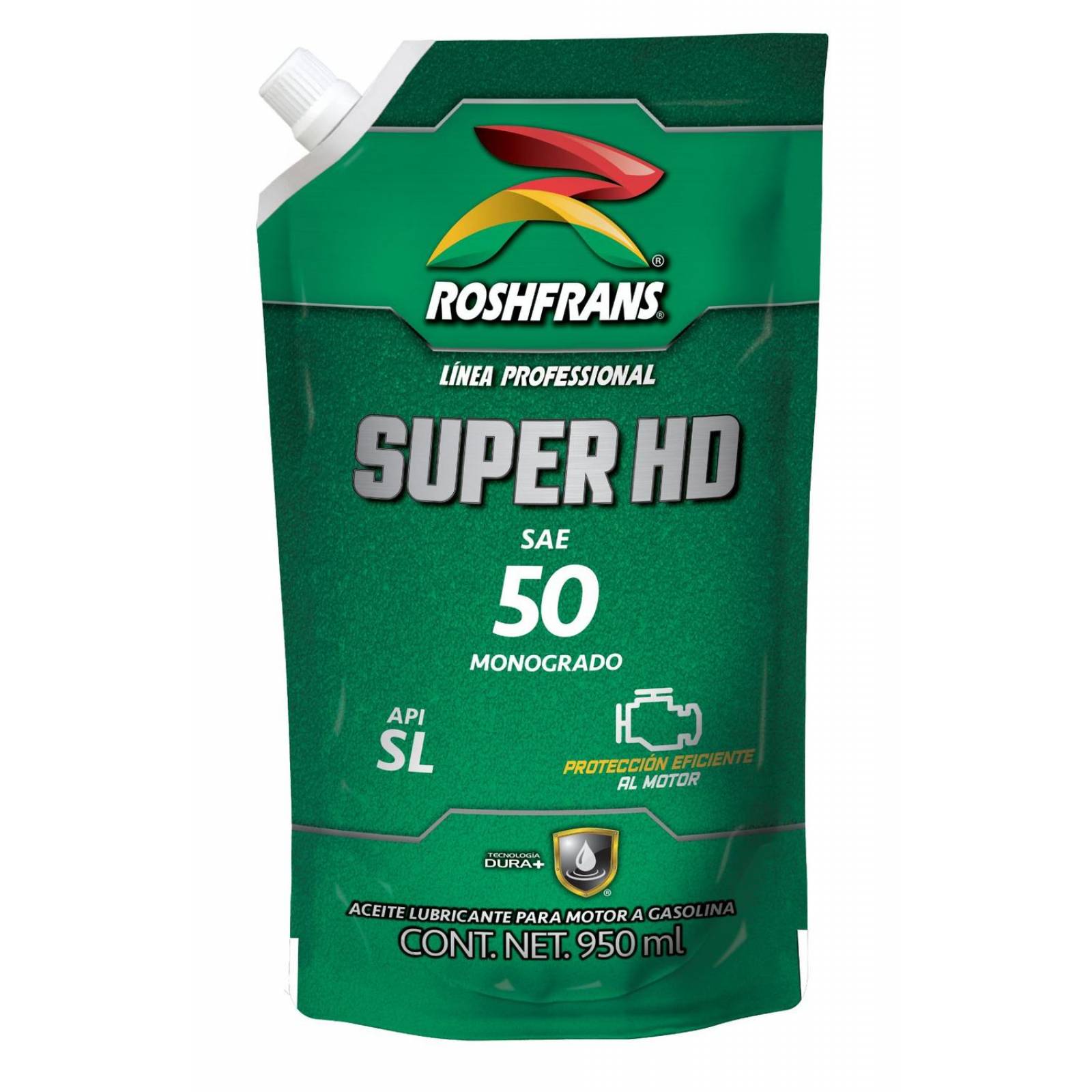 Aceite Motor SAE 50 SUPER HD 950 ml Roshfrans