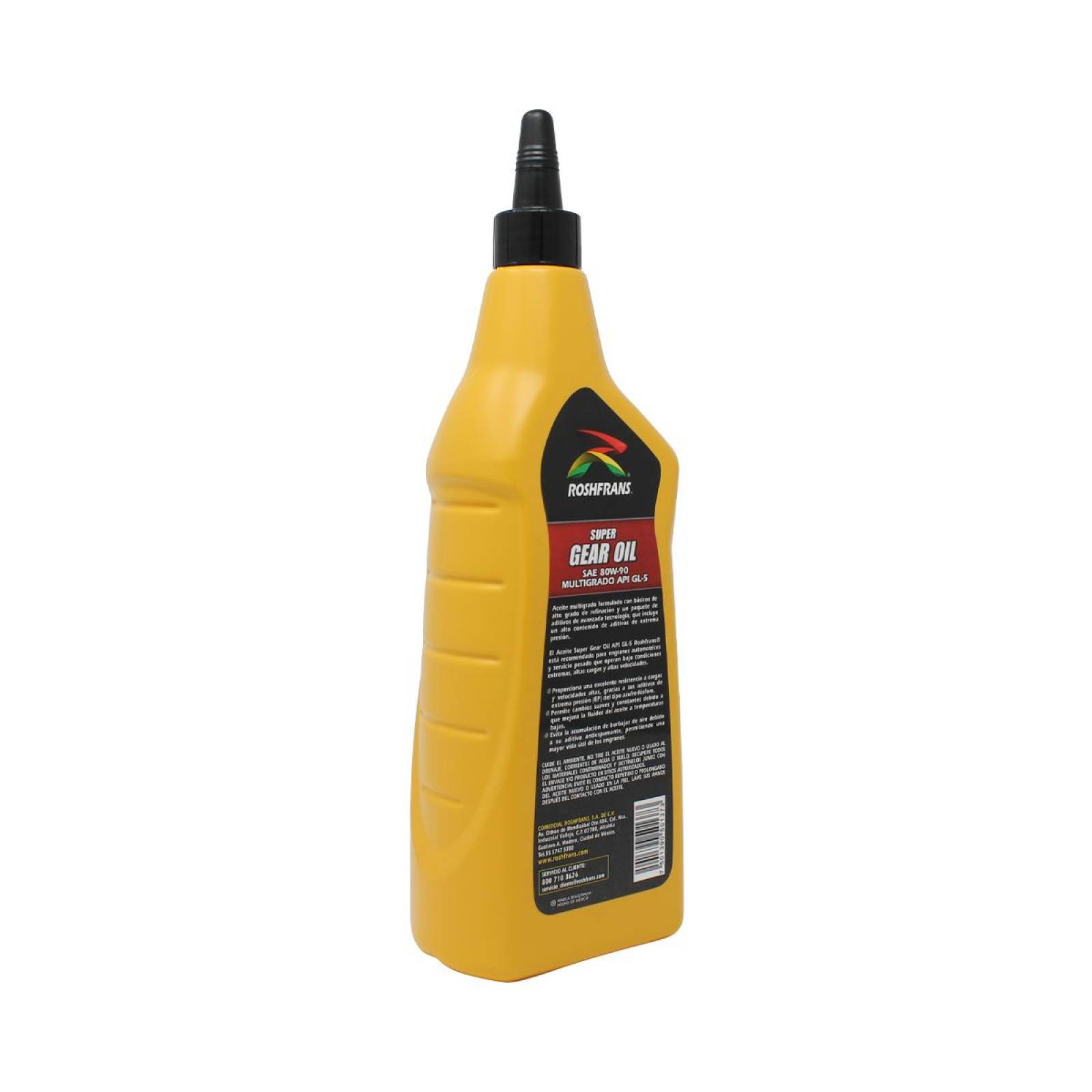Aceite Transmision Estandar 80W90 SUPER GEAR OIL 950 ml Roshfrans