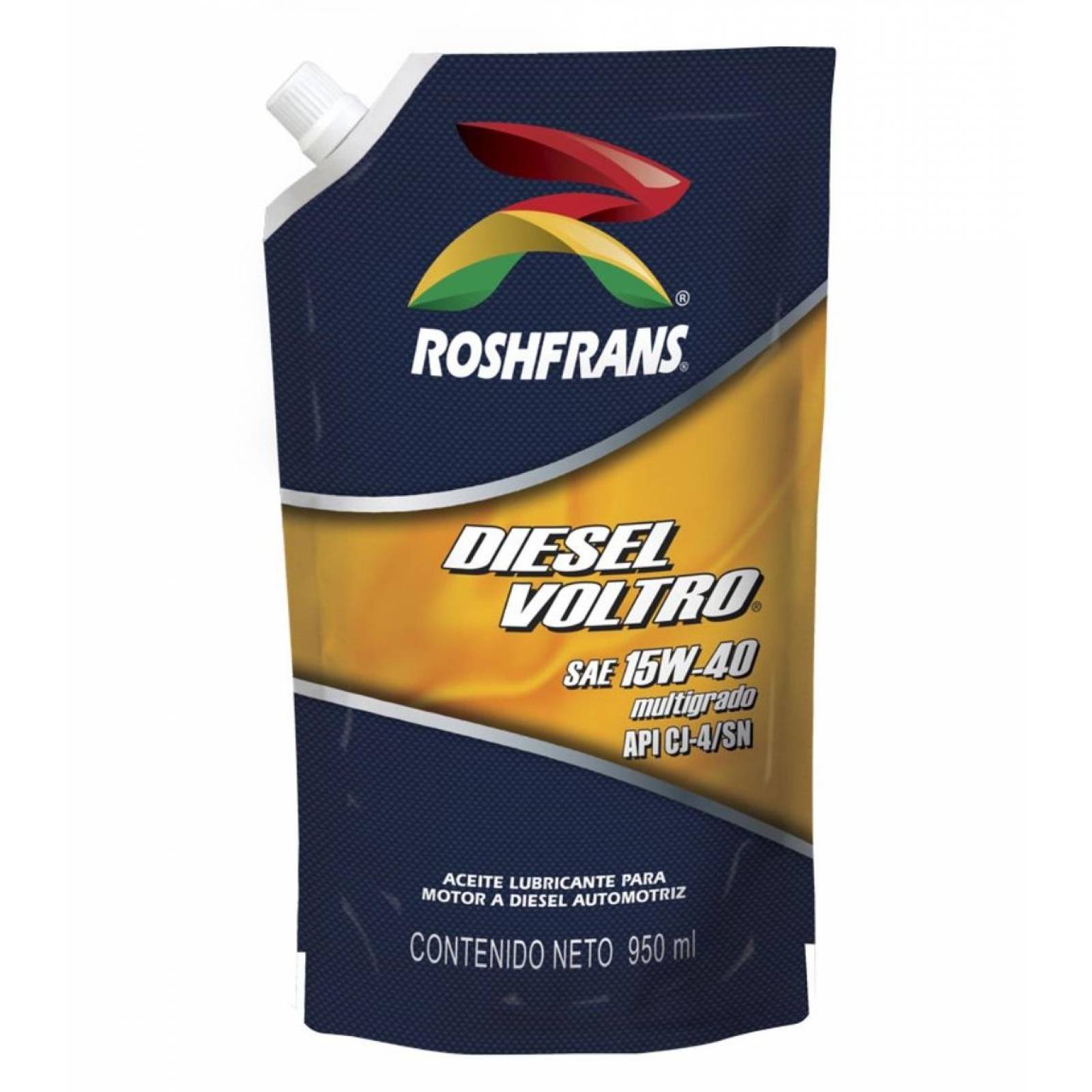 Aceite Motor Diesel 15W40 VOLTRO RACING 950 ml Roshfrans