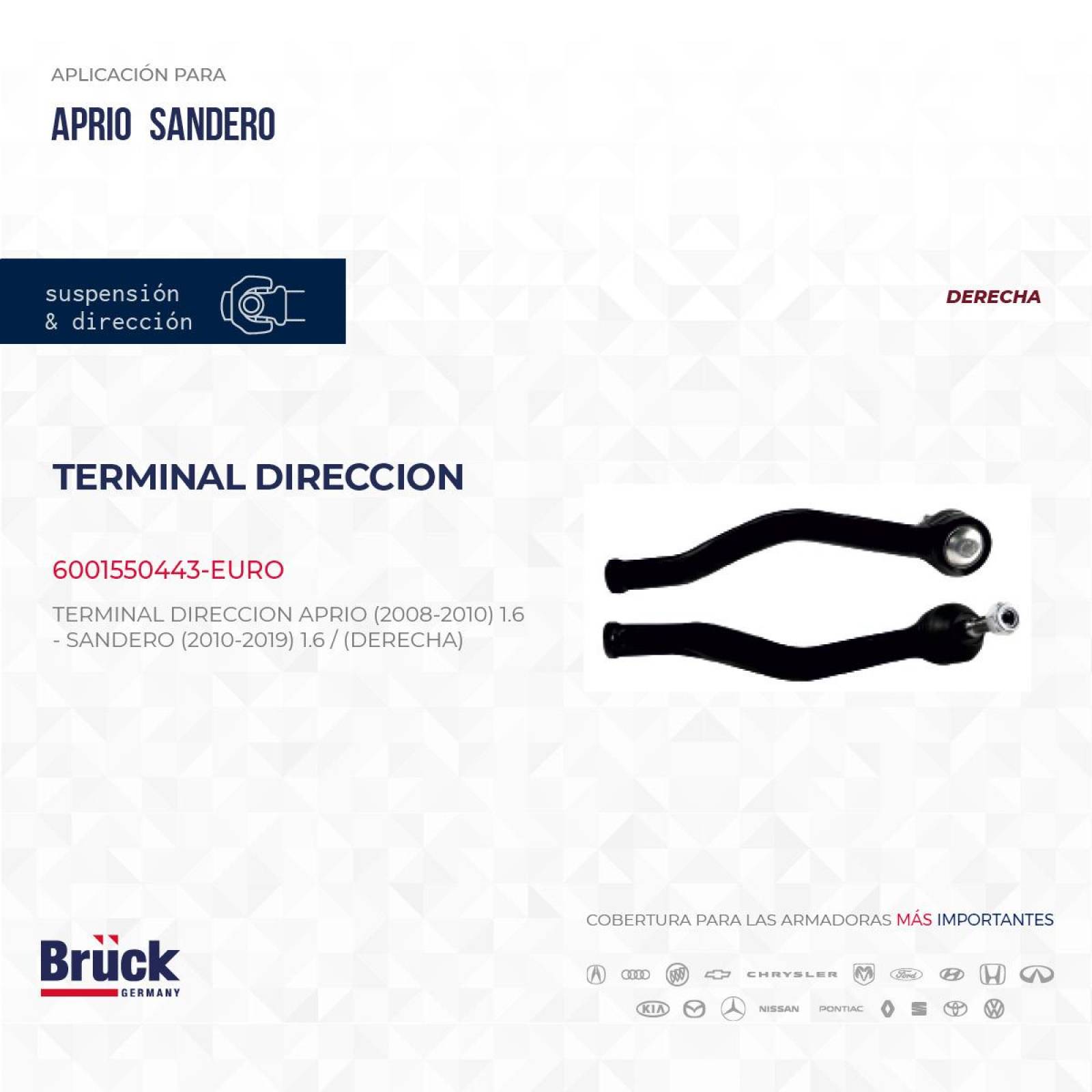 Terminal Direccion 6001550443-EURO Bruck-Germany