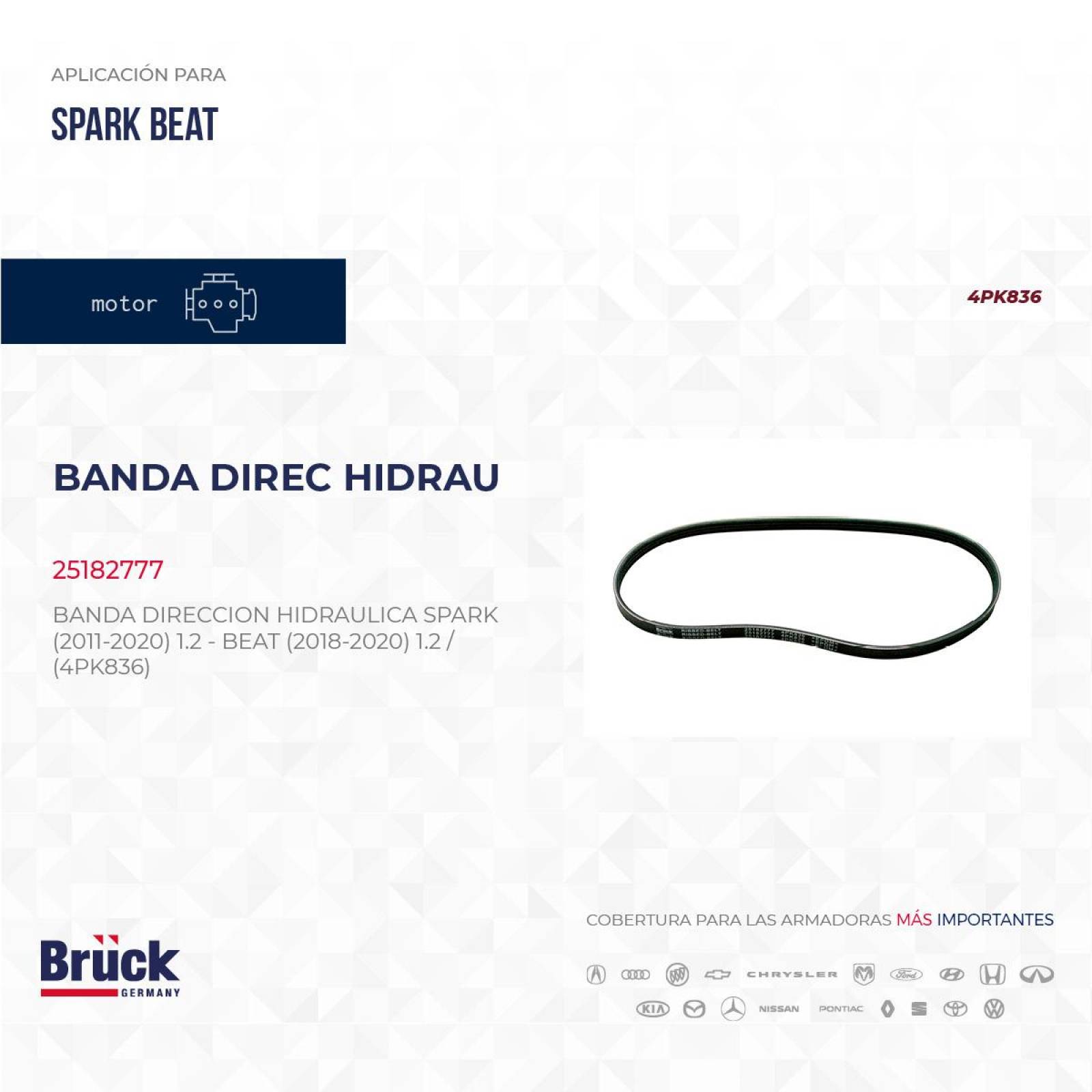 Banda Direccion Hidraulica 25182777 Bruck-Germany