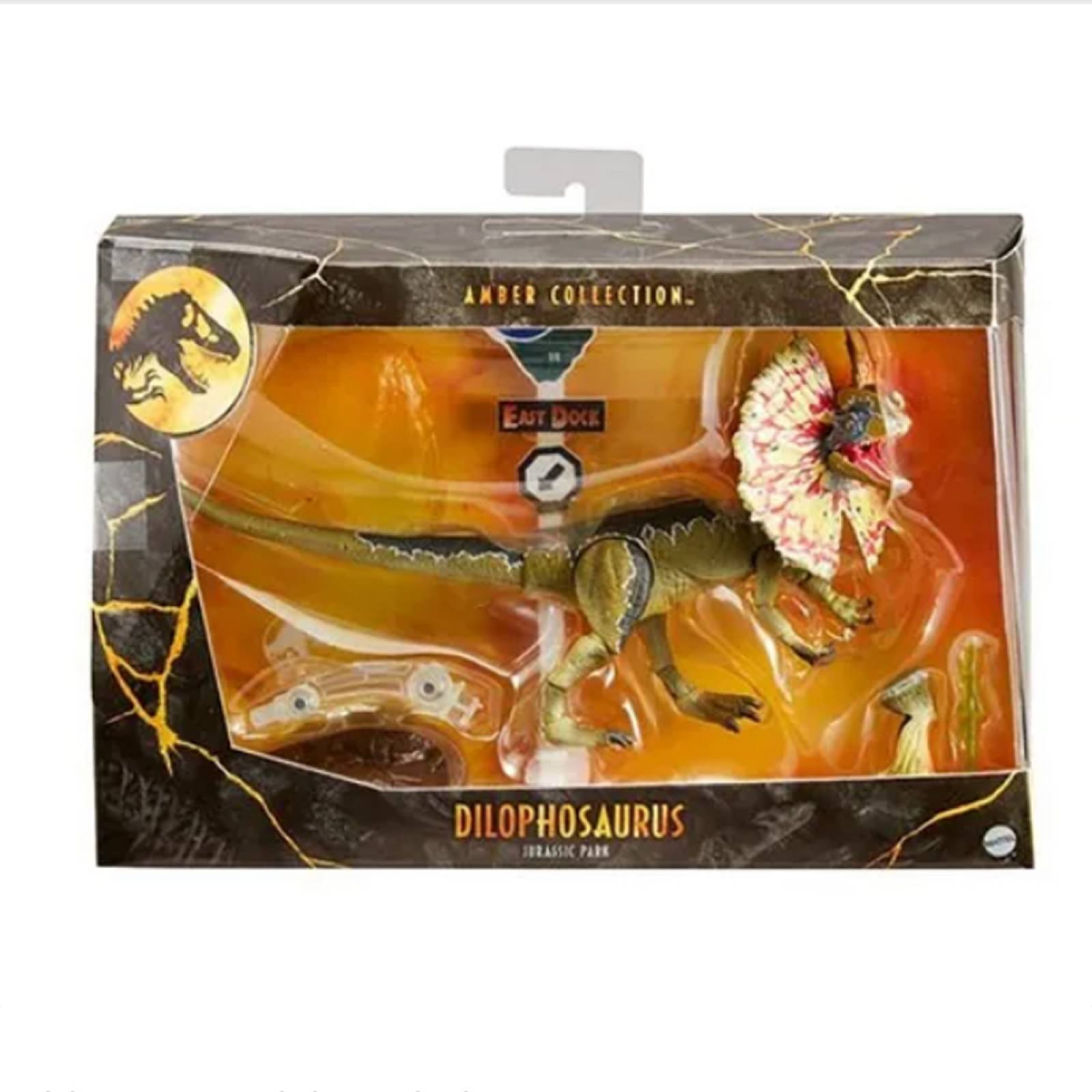 Jurassic World Dilophosaurus Amber Collection