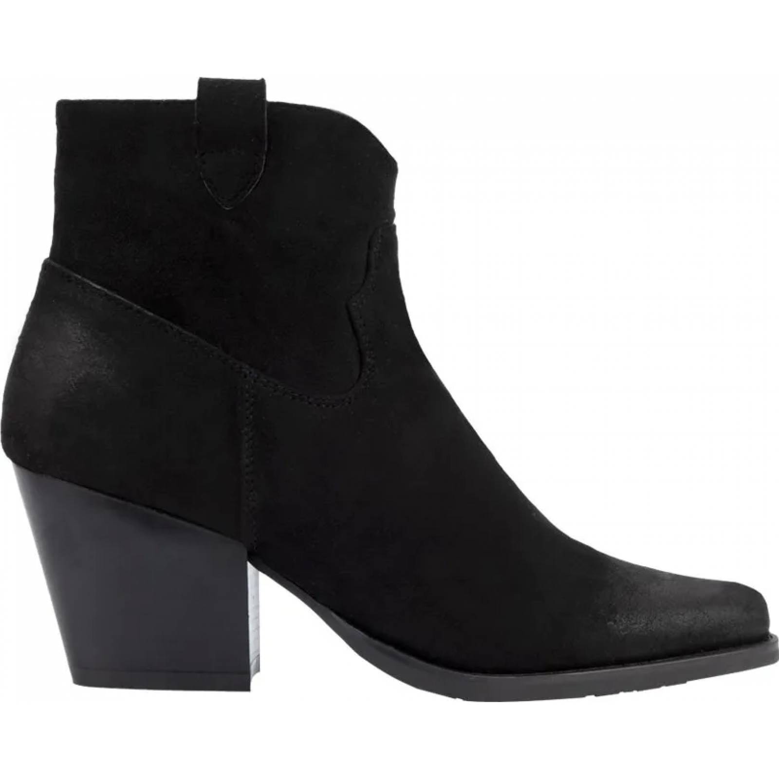 Botines vaqueras dama negro Tierra Bendita modelo 5160