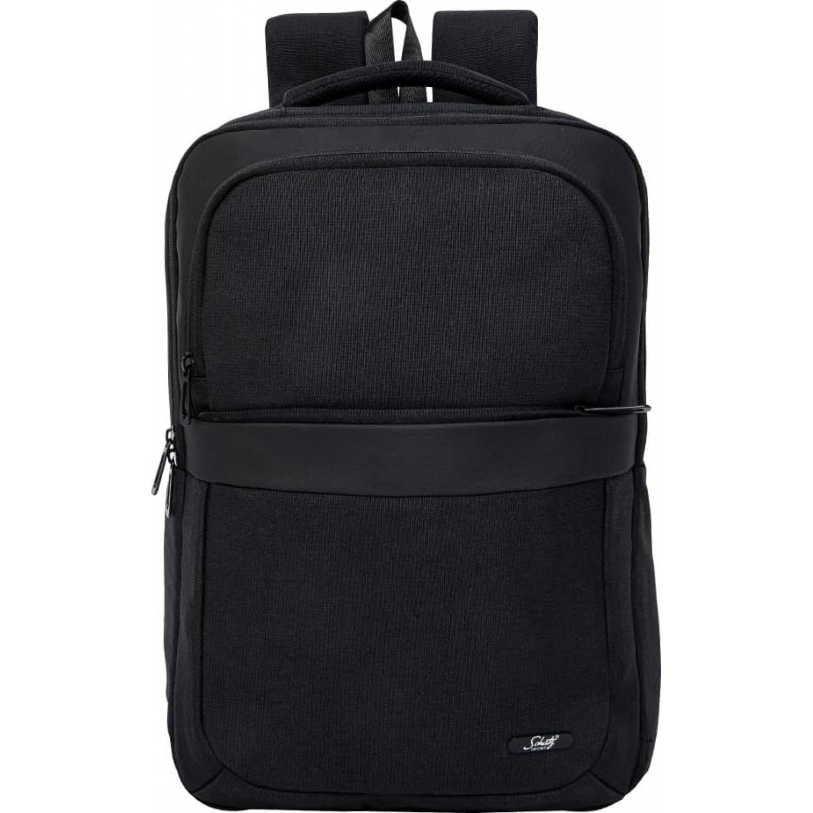 Backpack mochila/morral/maleta caballero negro Schatz Sport modelo BP01