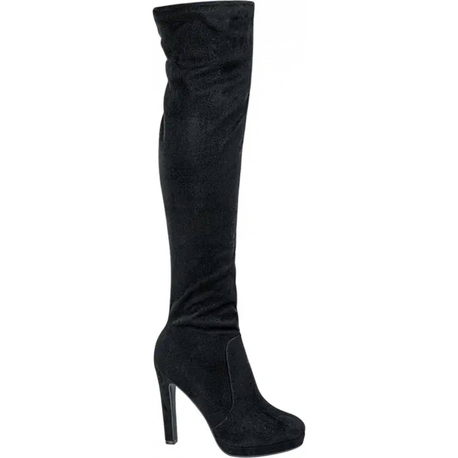 Bota vestir dama negro Yaeli modelo LA02