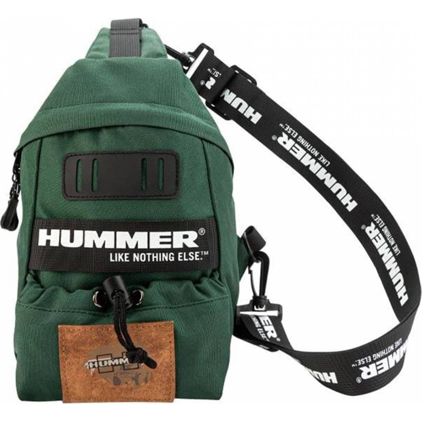 Backpack mochila/morral/maleta caballero verde Hummer modelo MC11