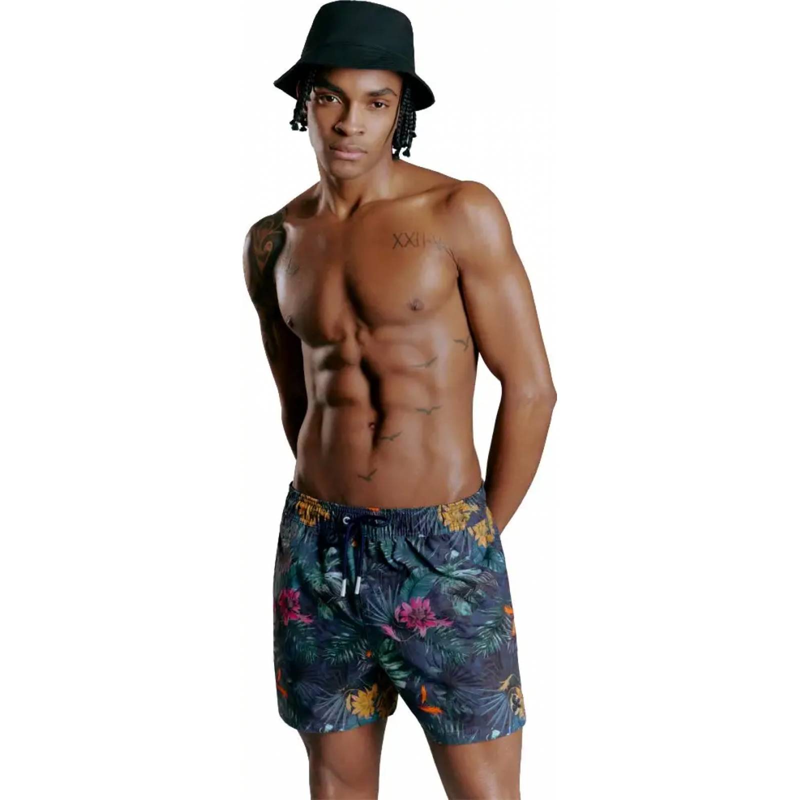 Bermuda/short de playa caballero bicolor Next & Co modelo PB15