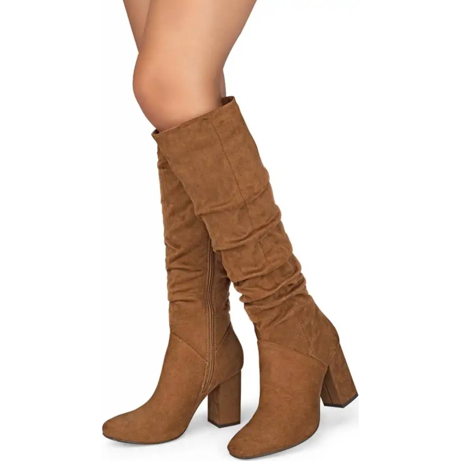 Botas largas dama camel Yaeli modelo 2321