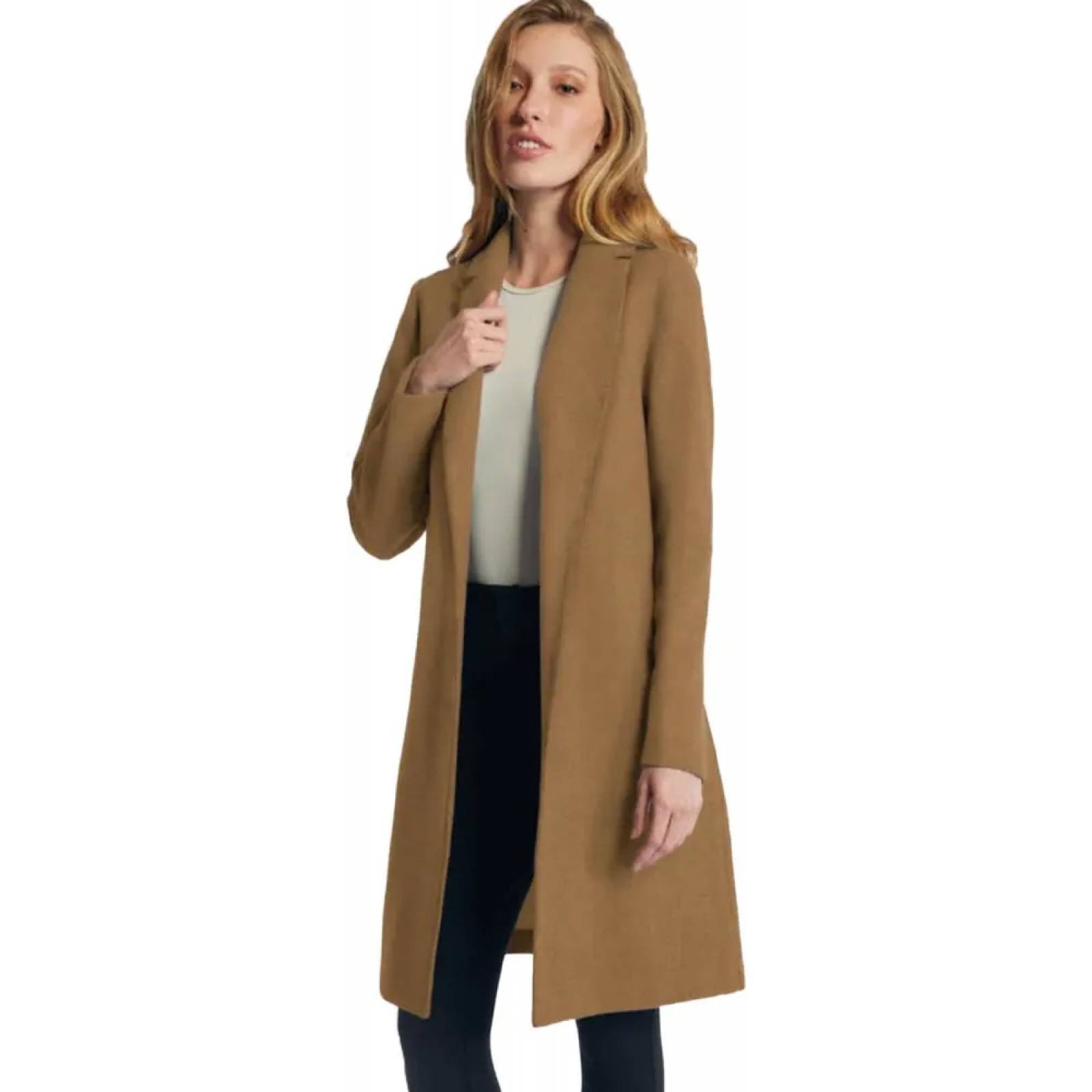 Abrigo abrigadora dama camel Holly Land modelo HD24